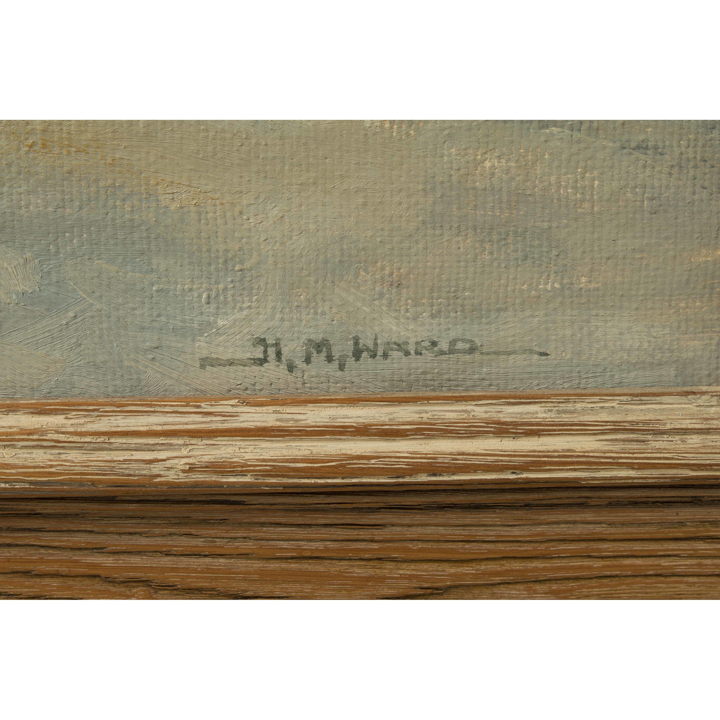 Harold Ward (California, 1889-1973) Painting, "Brass and Gold ...