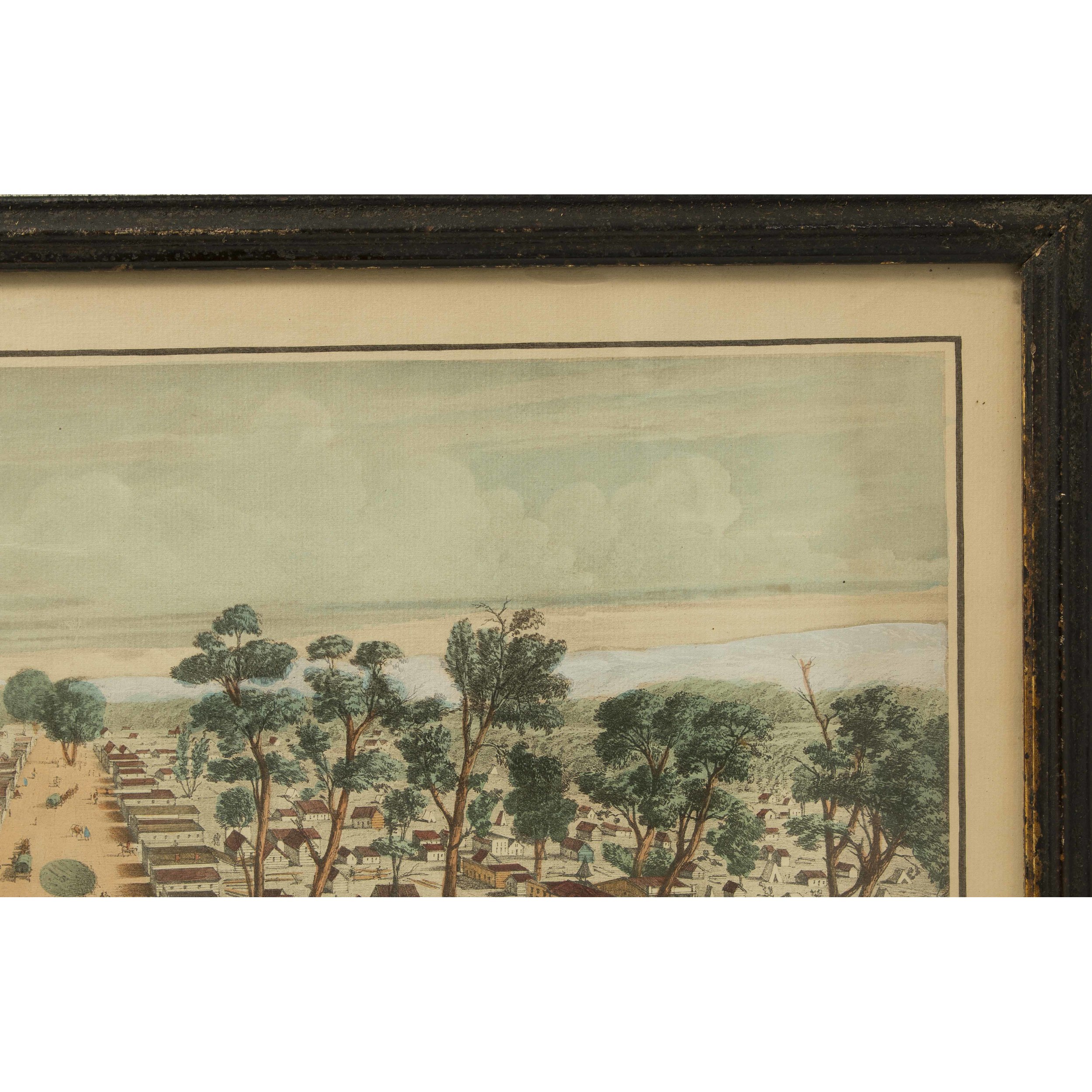 Lithograph View of Sacramento, Louis Le Breton | Witherell's Auction House