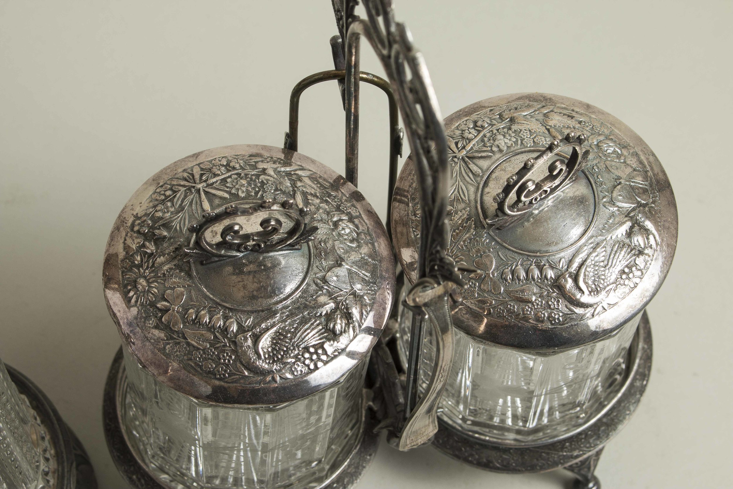 Assorted Pickle Castors | Witherell's Auction House