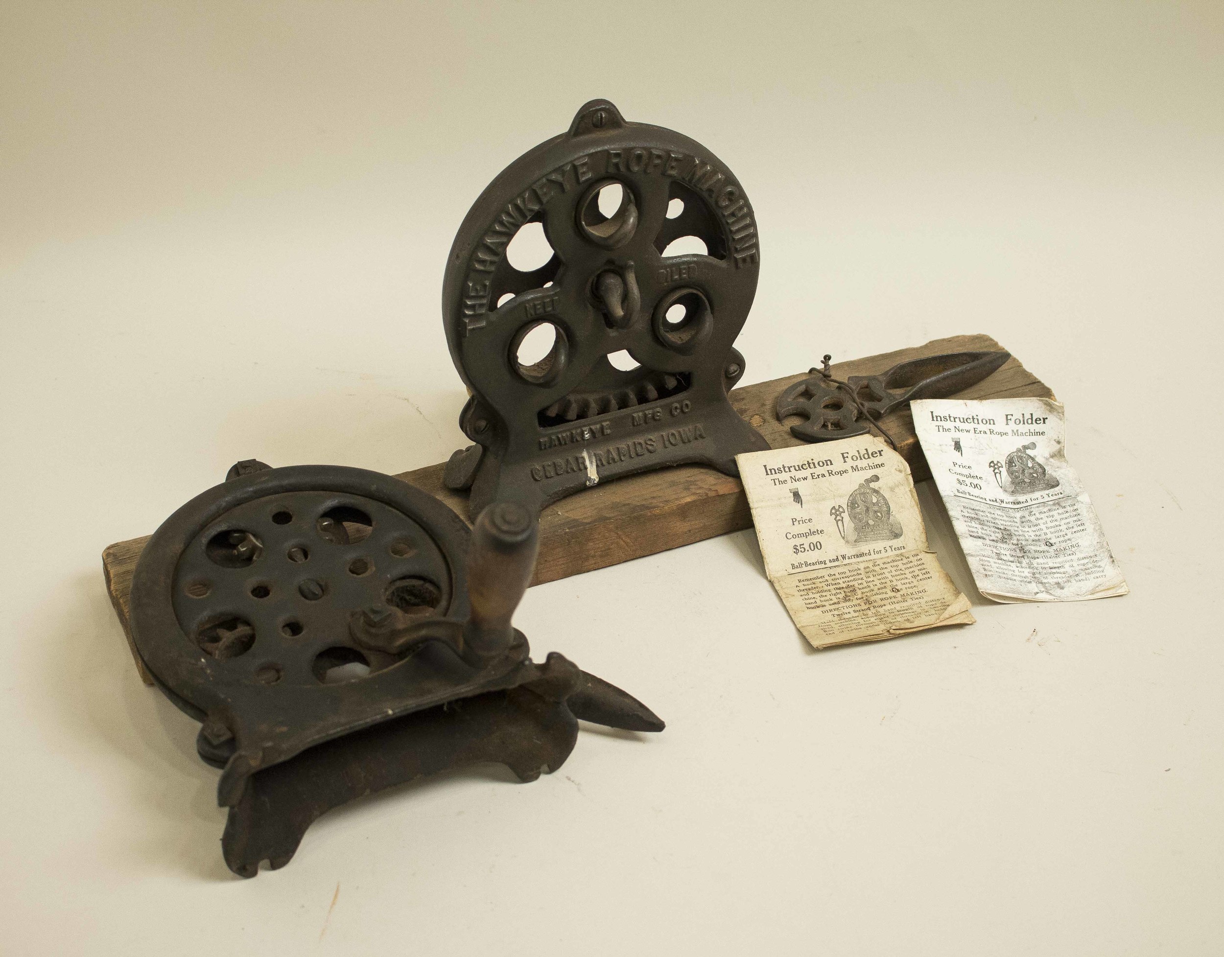 Two Rope Machines | Witherell's Auction House