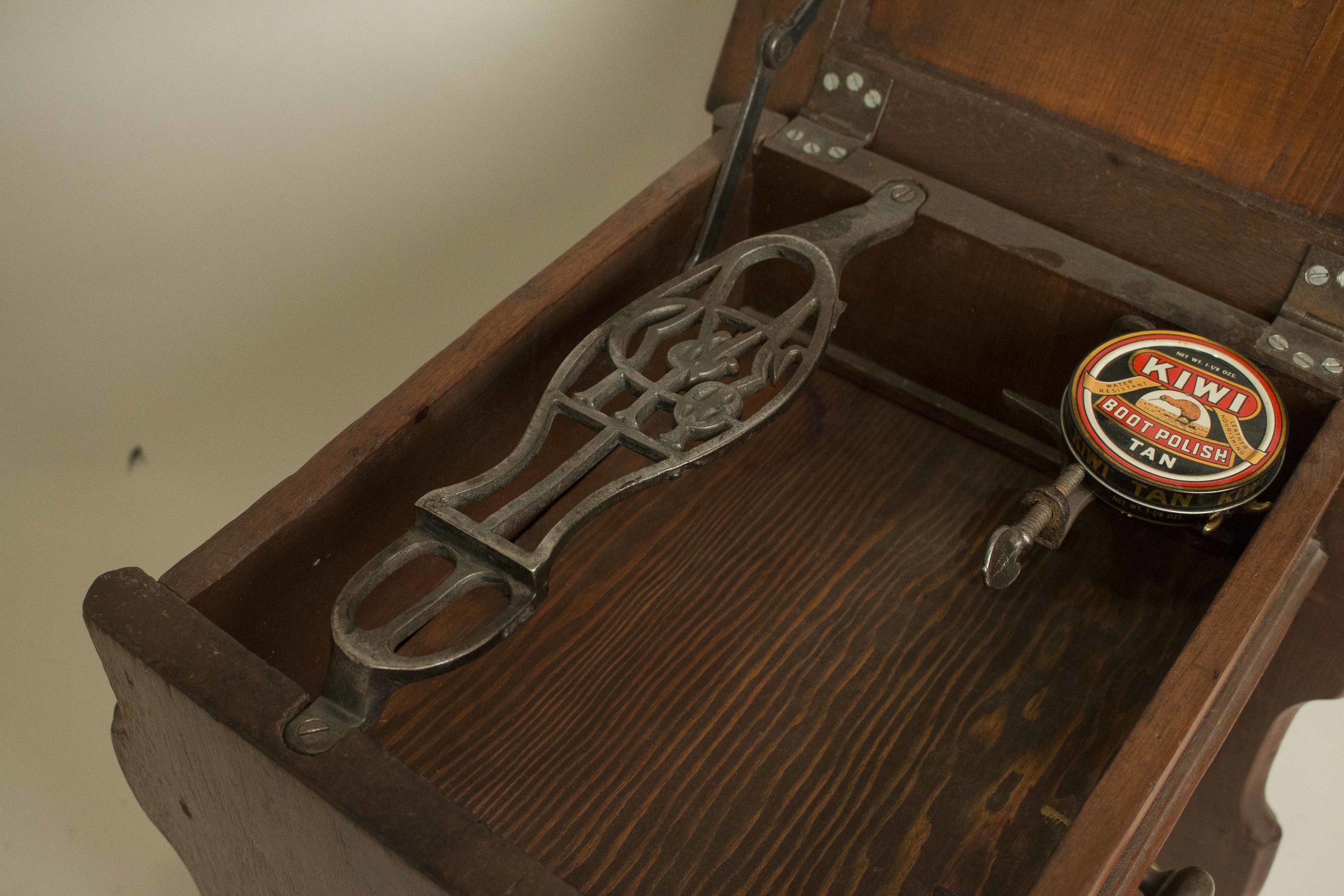 Shoe Shine Stool | Witherell's Auction House