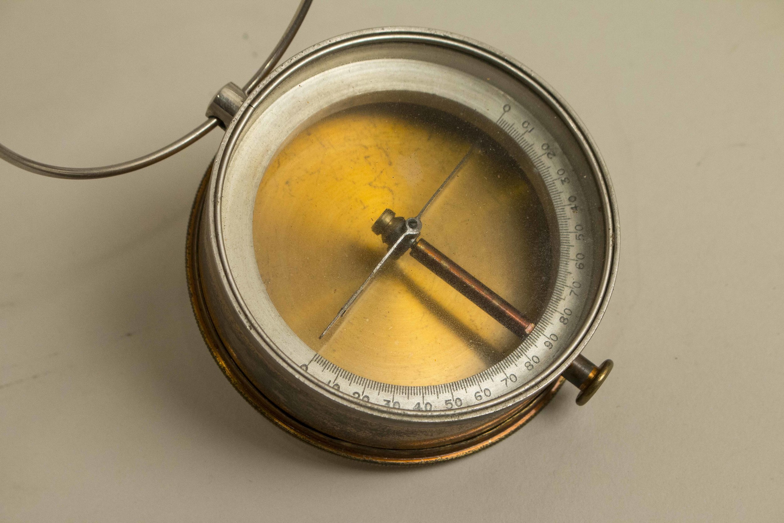 Boxed Miner's Compass | Witherell's Auction House