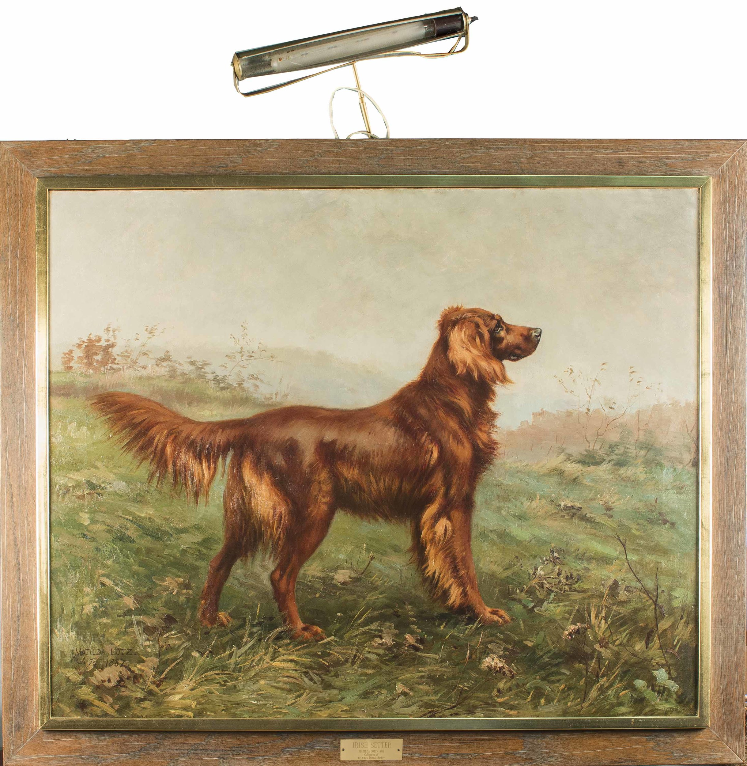 Matilda Lotz Painting | Witherell's Auction House