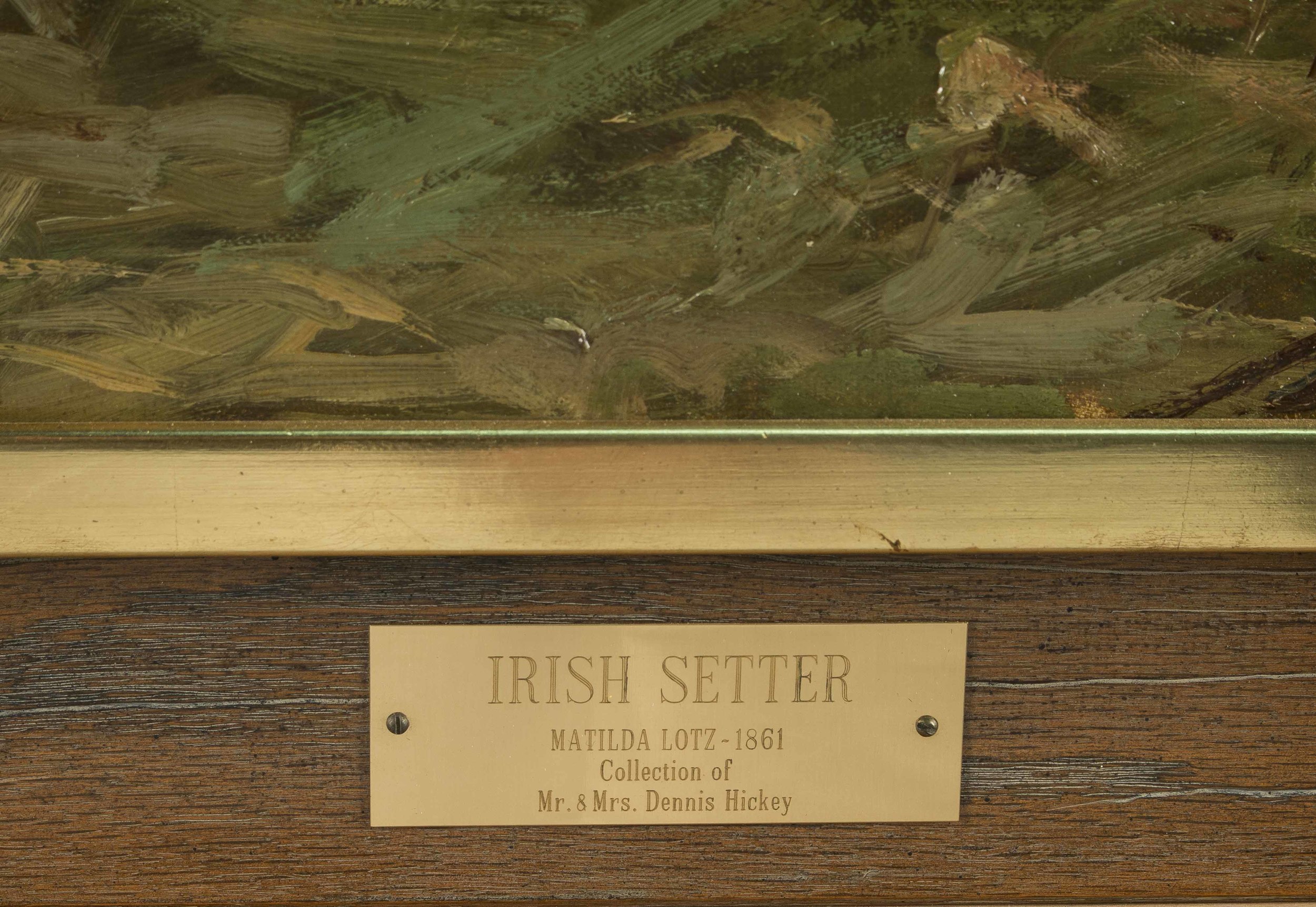 Matilda Lotz Painting | Witherell's Auction House