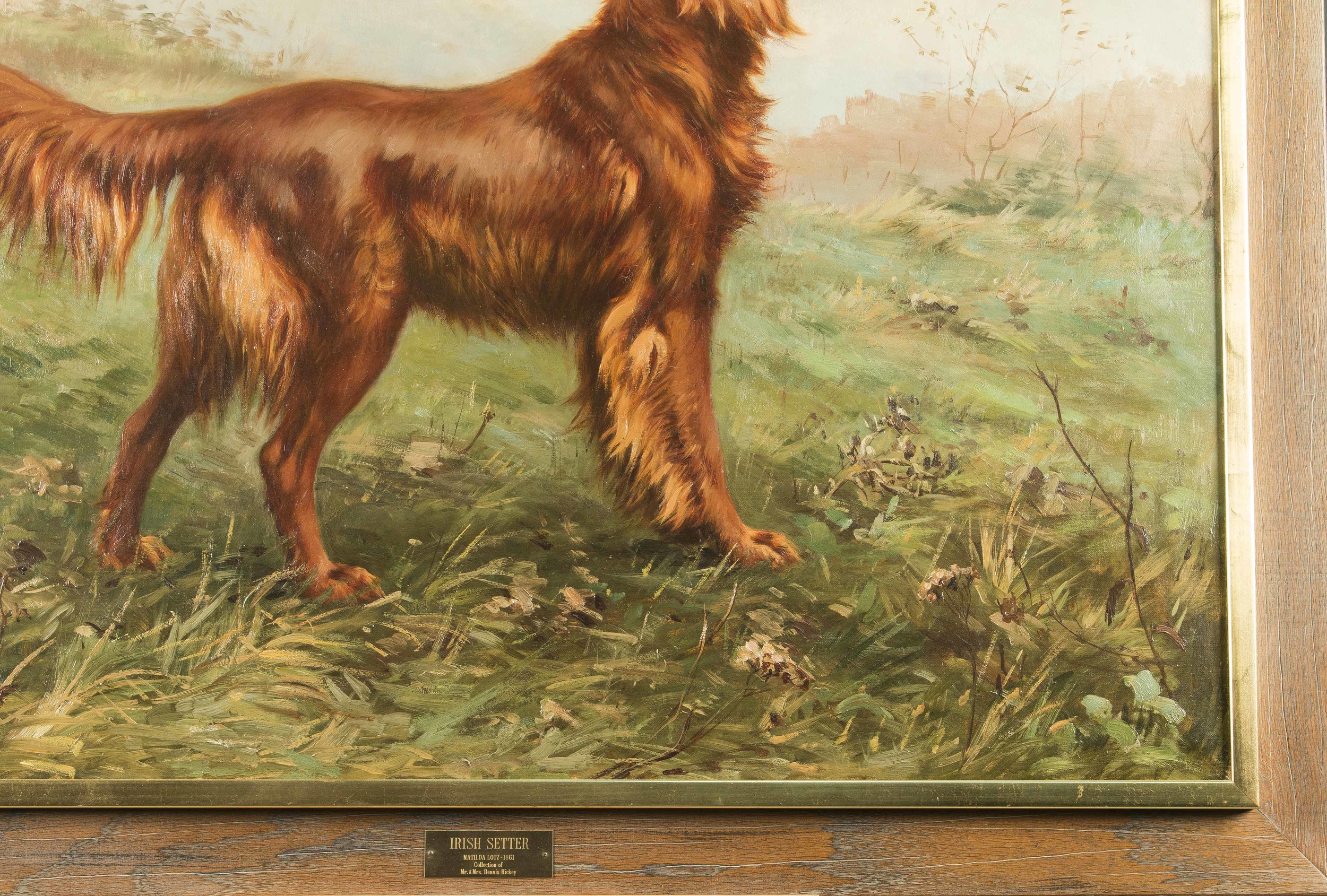 Matilda Lotz Painting | Witherell's Auction House