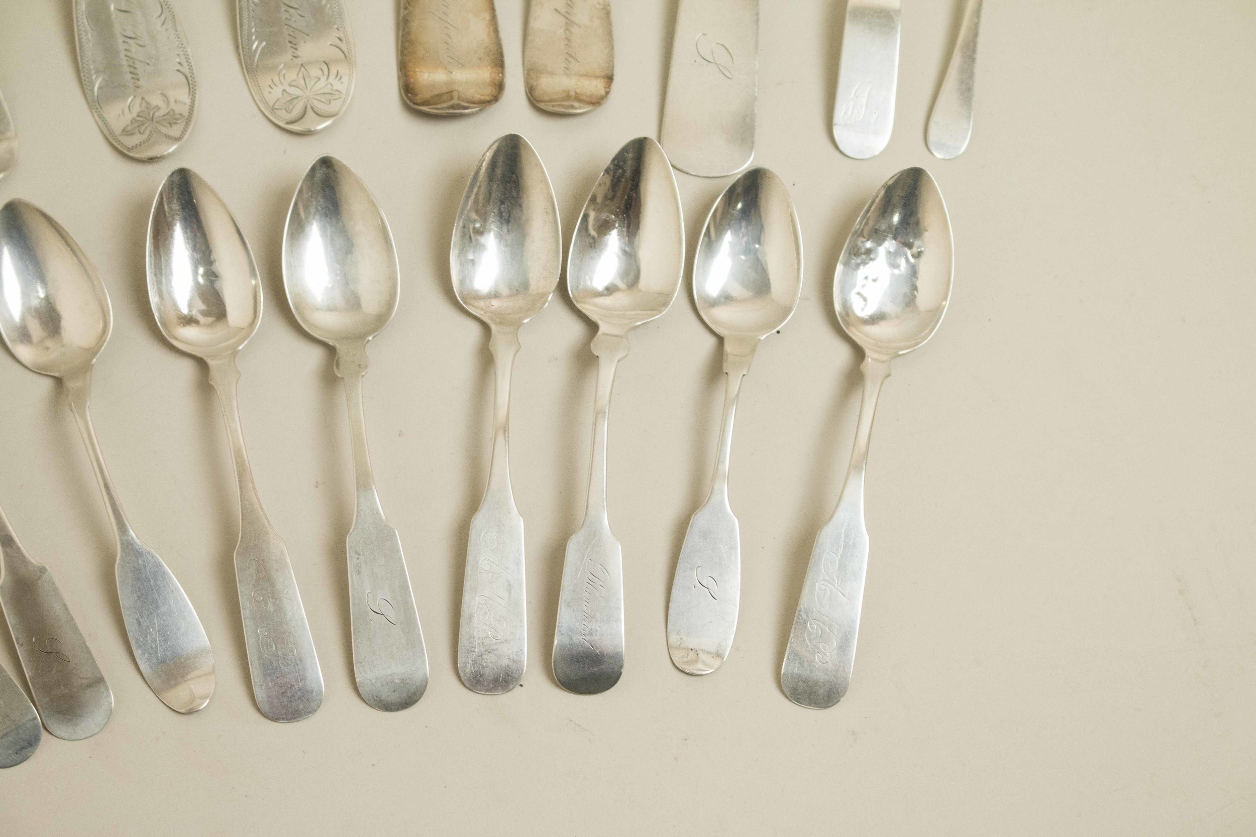 Assorted Coin Silver Flatware | Witherell's Auction House