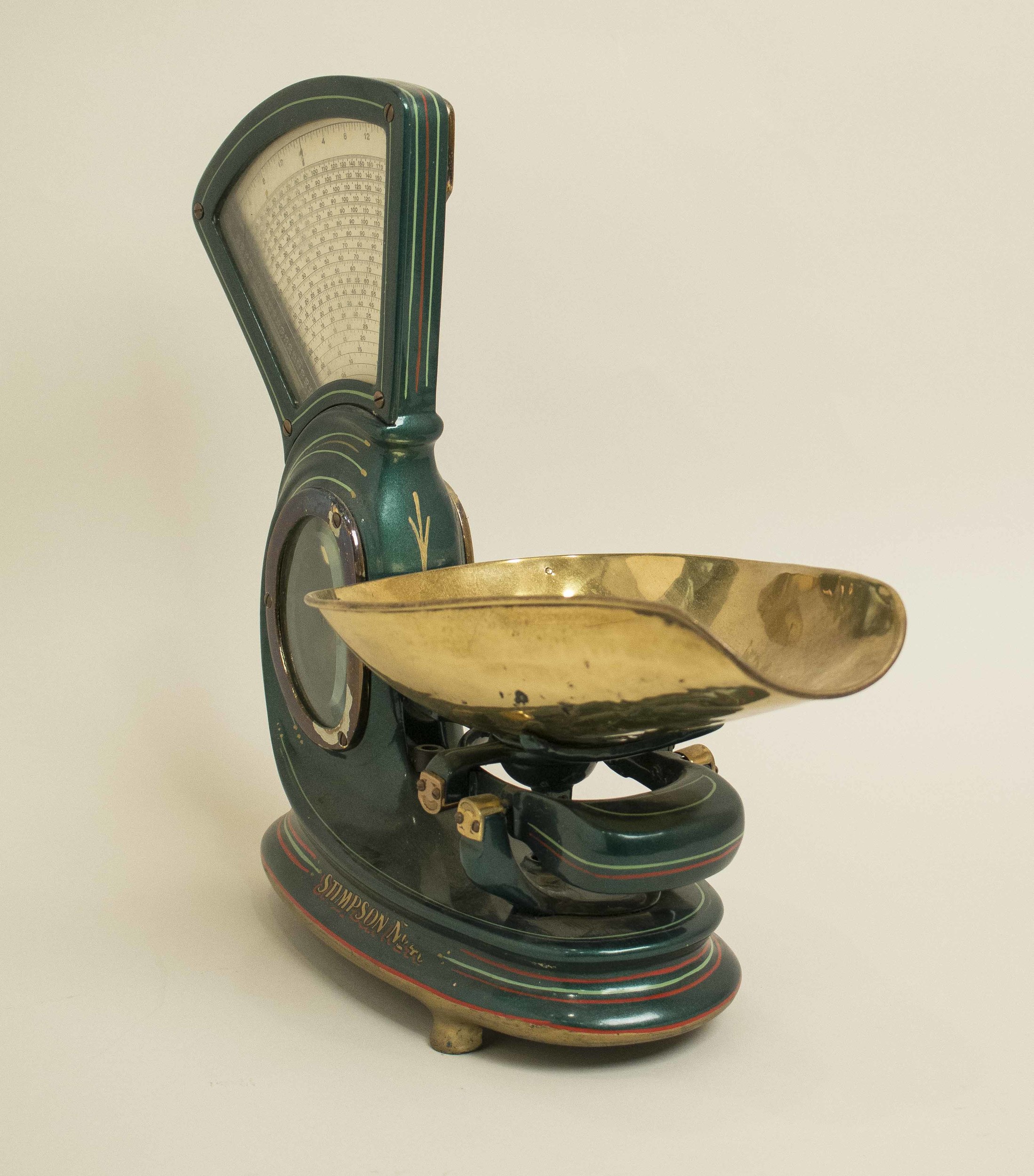 Stimpson "Tilt Top" Scale | Witherell's Auction House