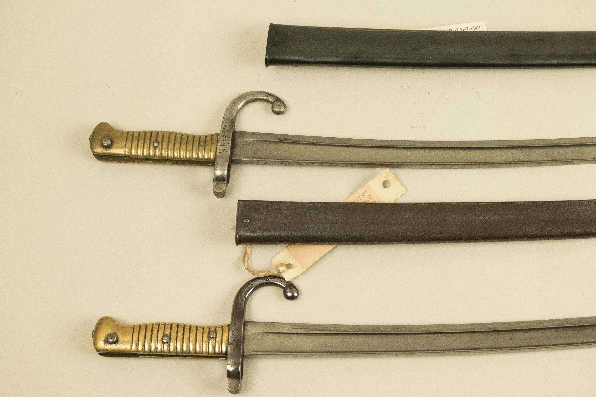 6 Excellent European Saber Bayonets | Witherell's Auction House