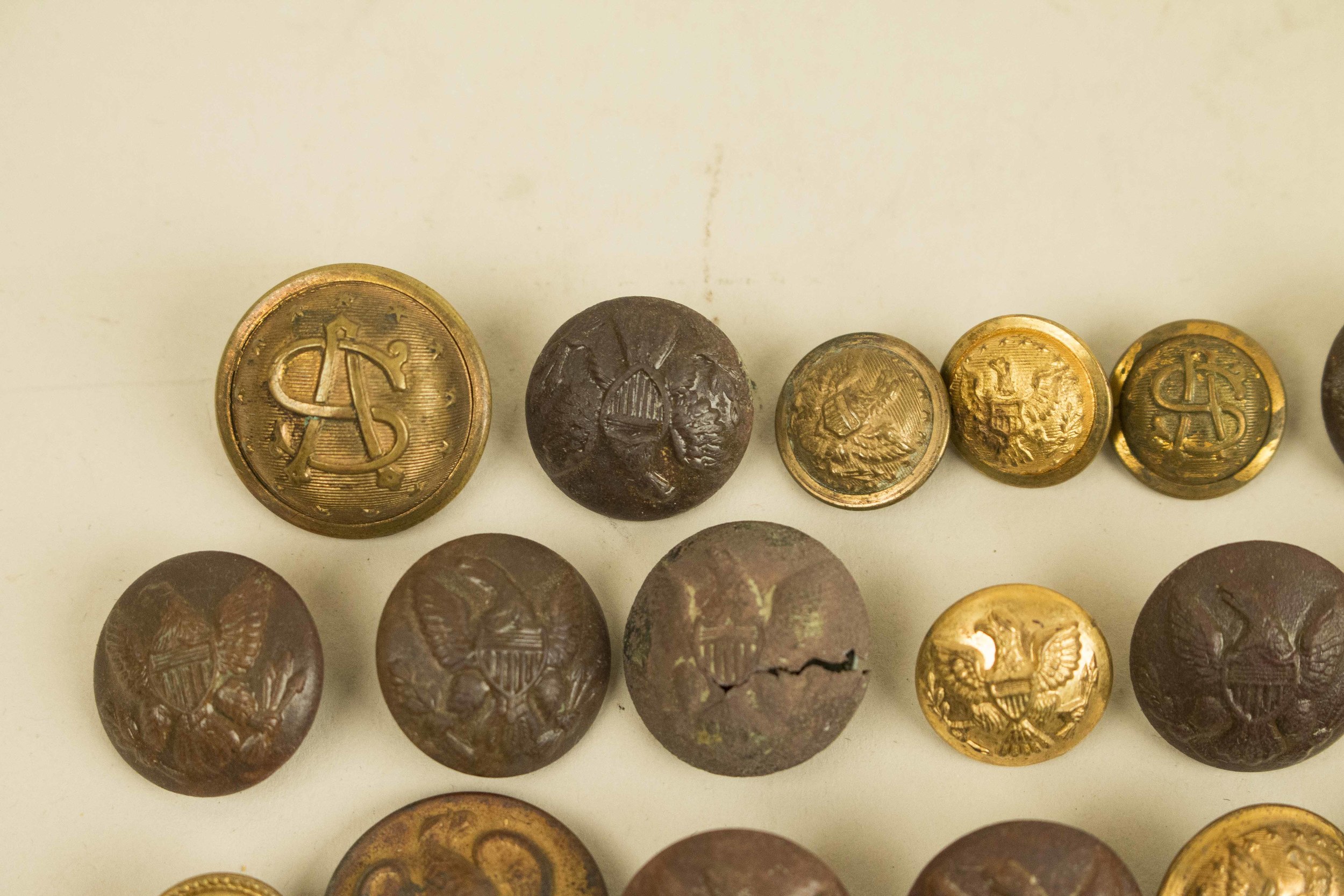 Civil War, Indian War and Earlier US Buttons | Witherell's Auction House