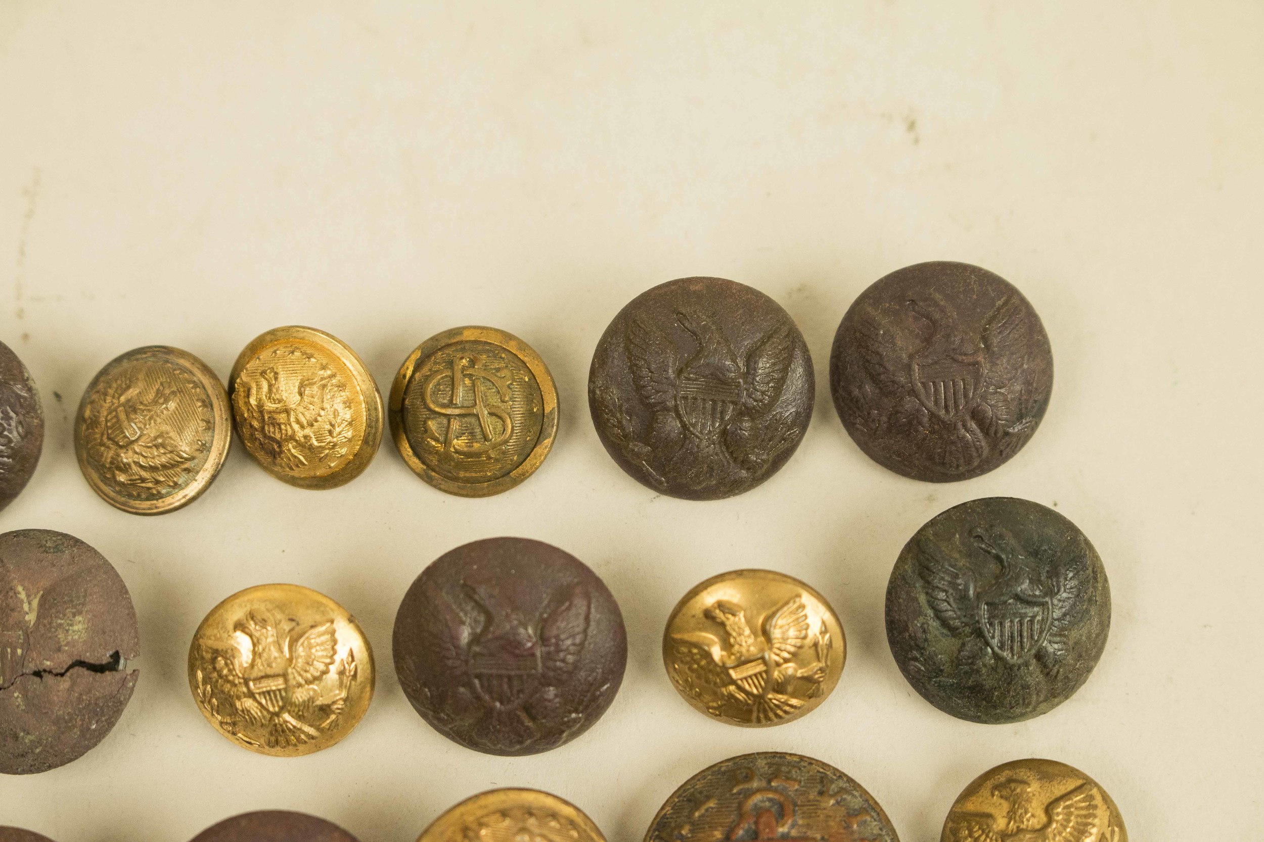 Civil War, Indian War and Earlier US Buttons | Witherell's Auction House