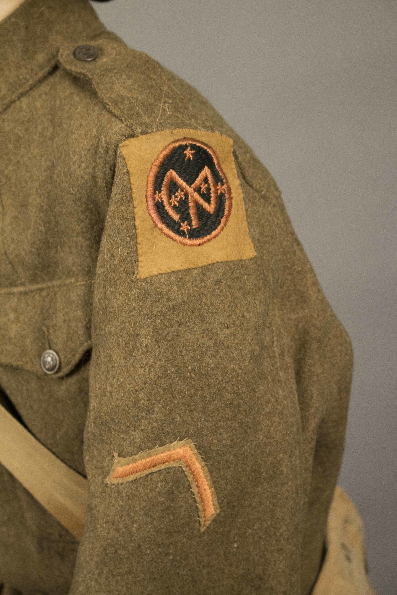 4 US WWI Uniforms, Hats, Webbed Gear, | Witherell's Auction House