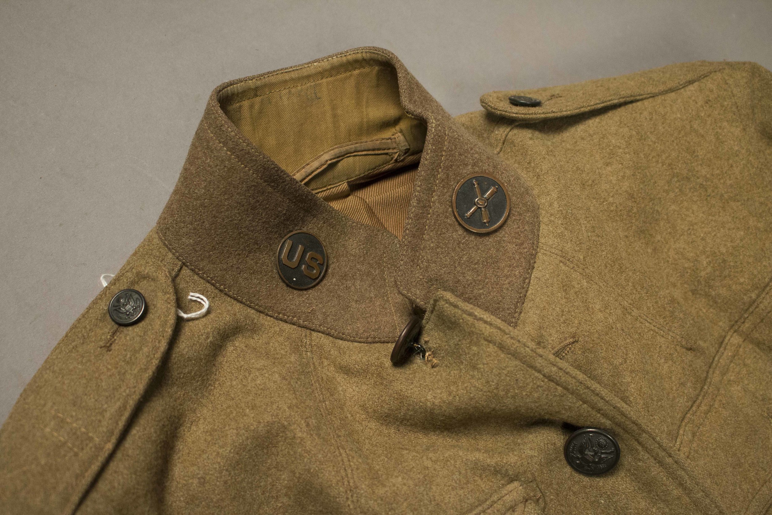 4 US WWI Uniforms, Hats, Webbed Gear, | Witherell's Auction House
