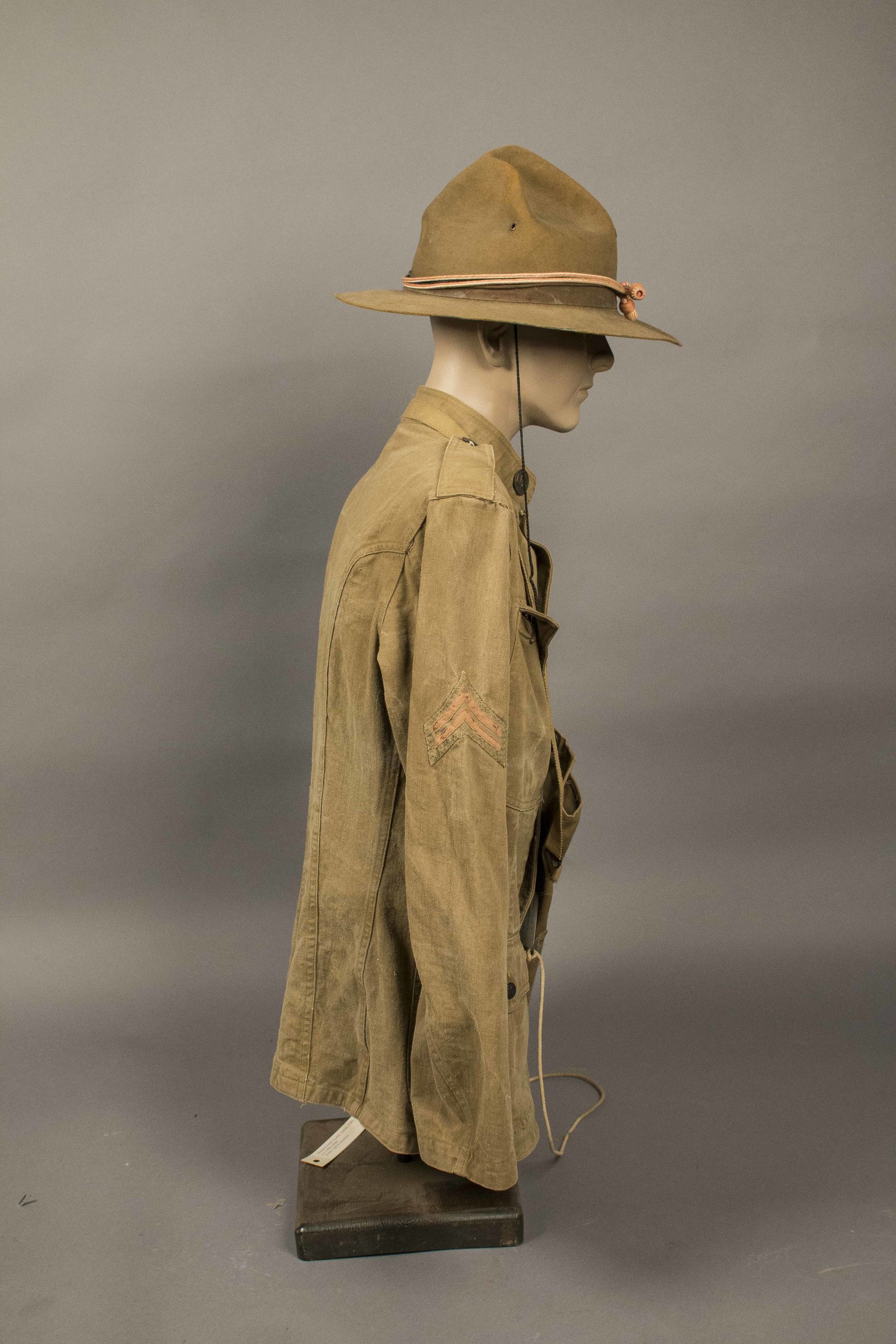 US WWI and WWII Wool Overcoats, WWI Uniform and Hat | Witherell's ...