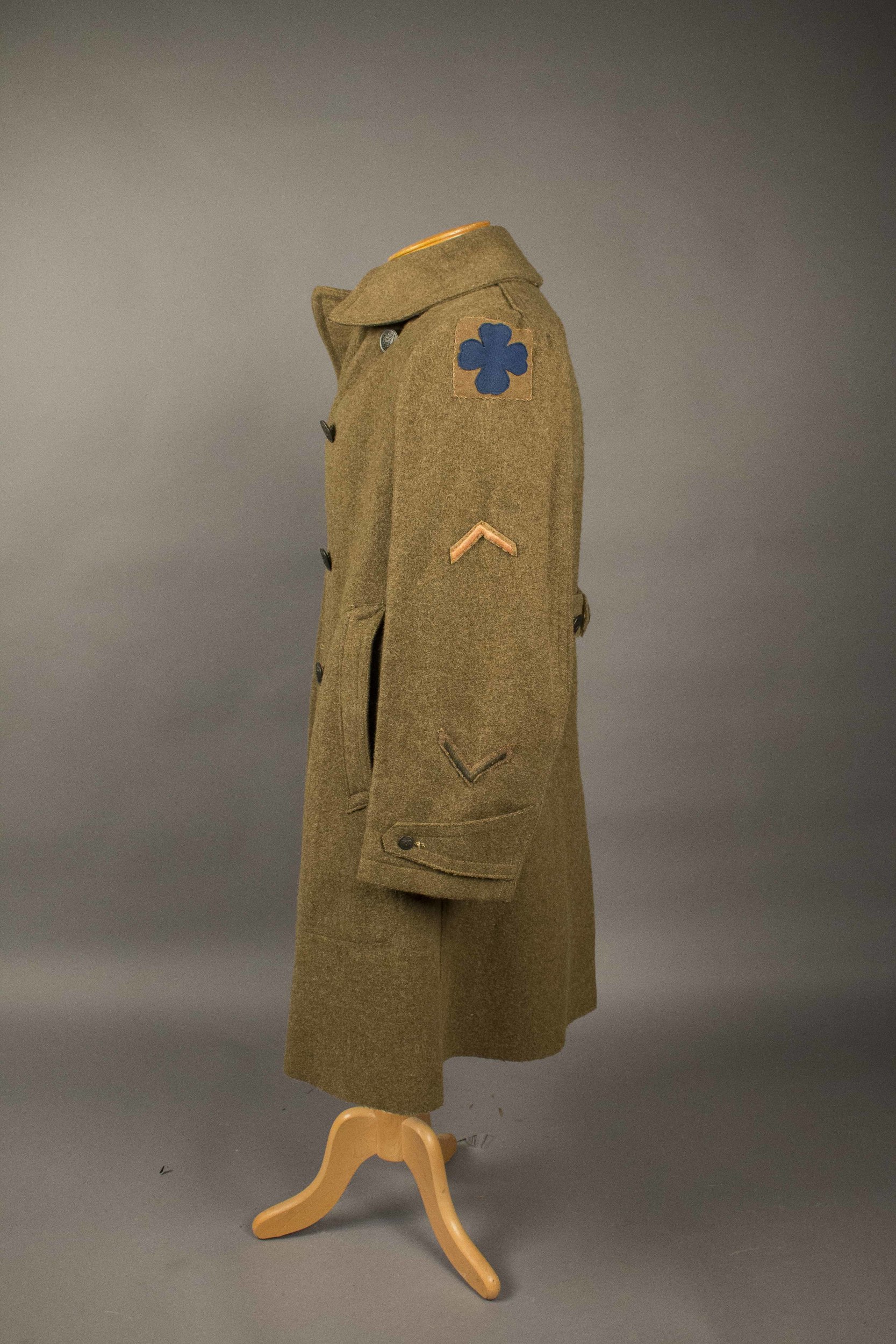 US WWI and WWII Wool Overcoats, WWI Uniform and Hat | Witherell's ...