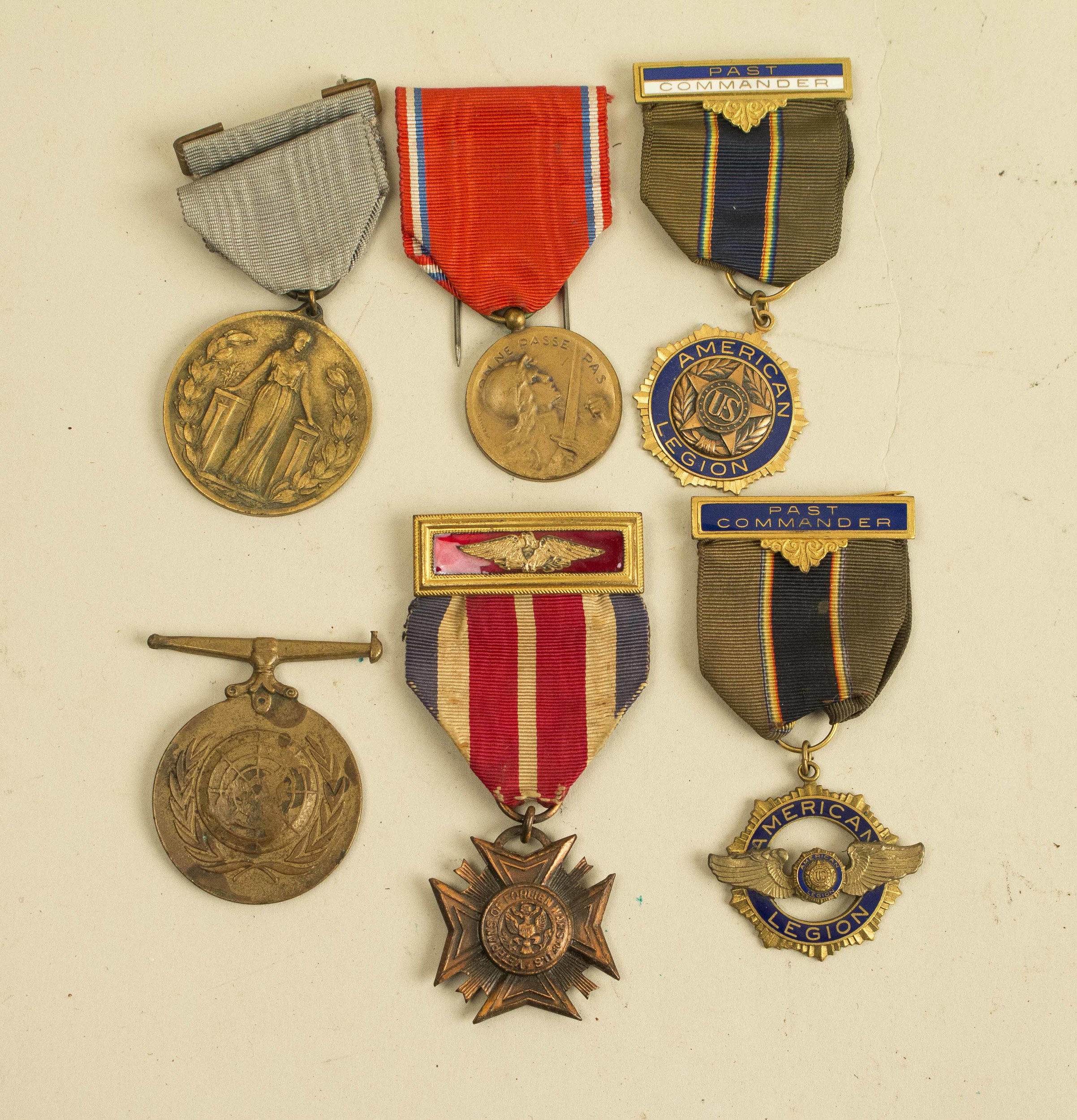 US WWI Bullion Embroidered Wings, Various Medals, Wings, Insignia ...
