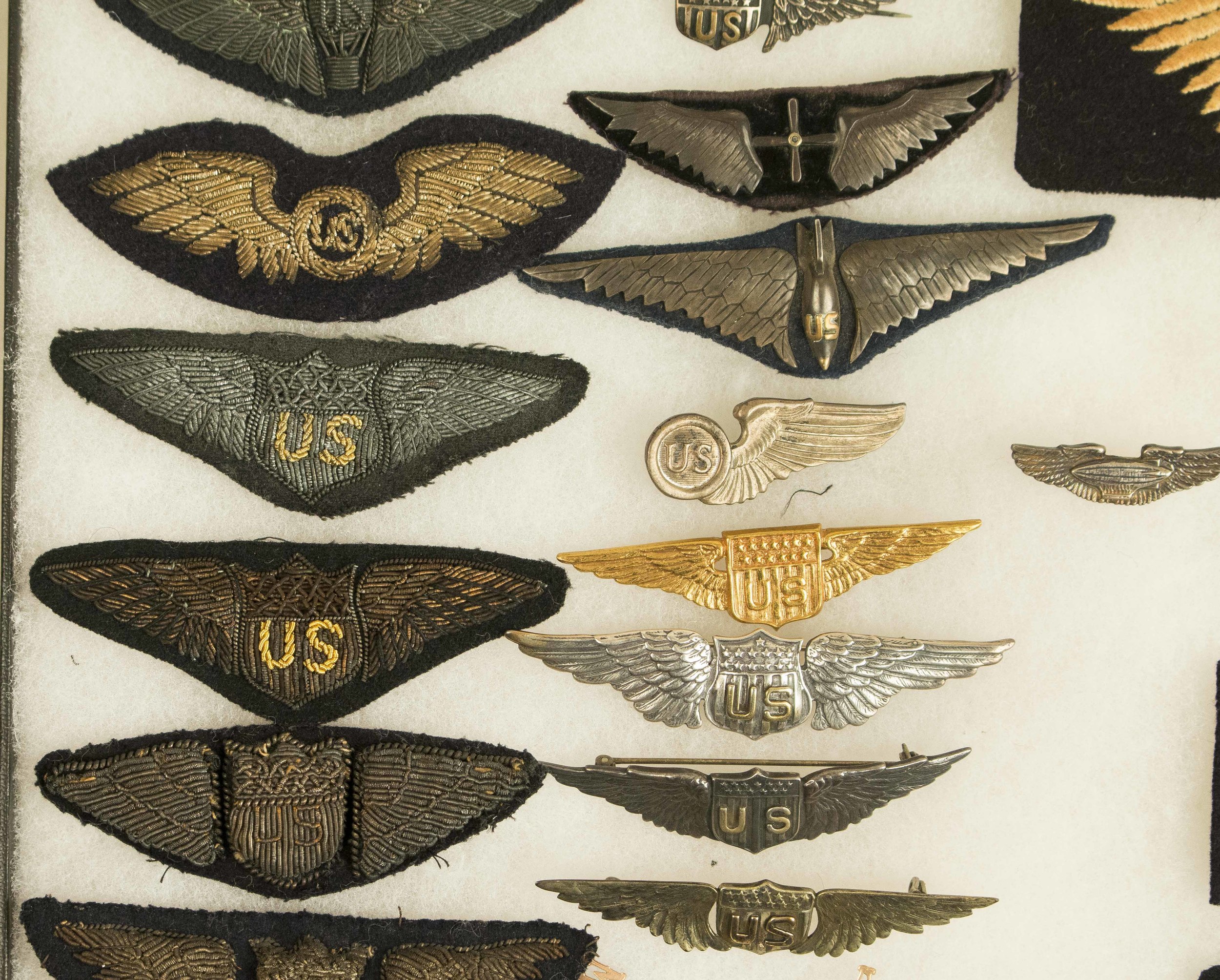 US WWI and 1920'S Style Army Air Corps Wings | Witherell's Auction House