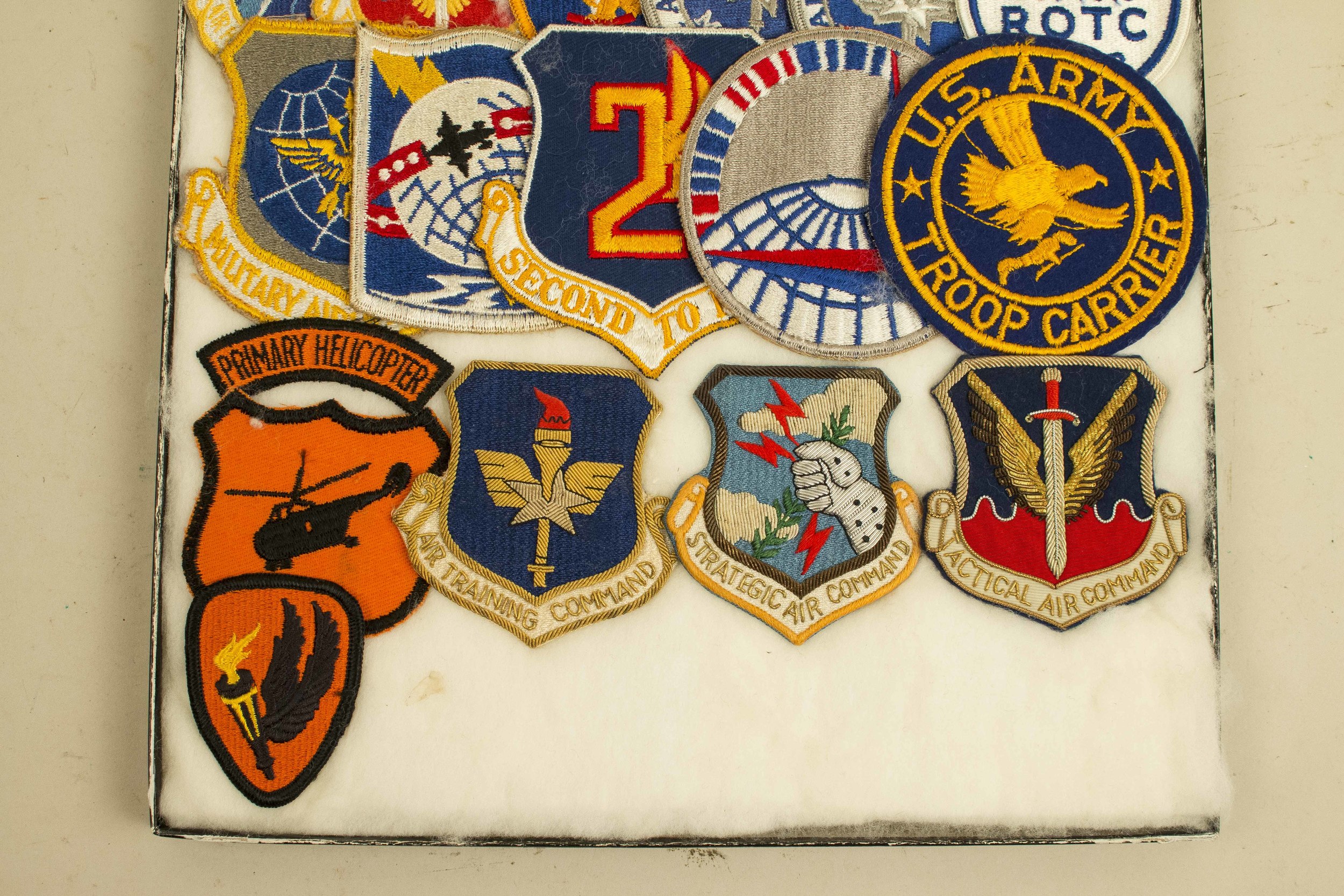 USAAC & USAF Patches, Badges, and Insignia in 5 Frames | Witherell's ...