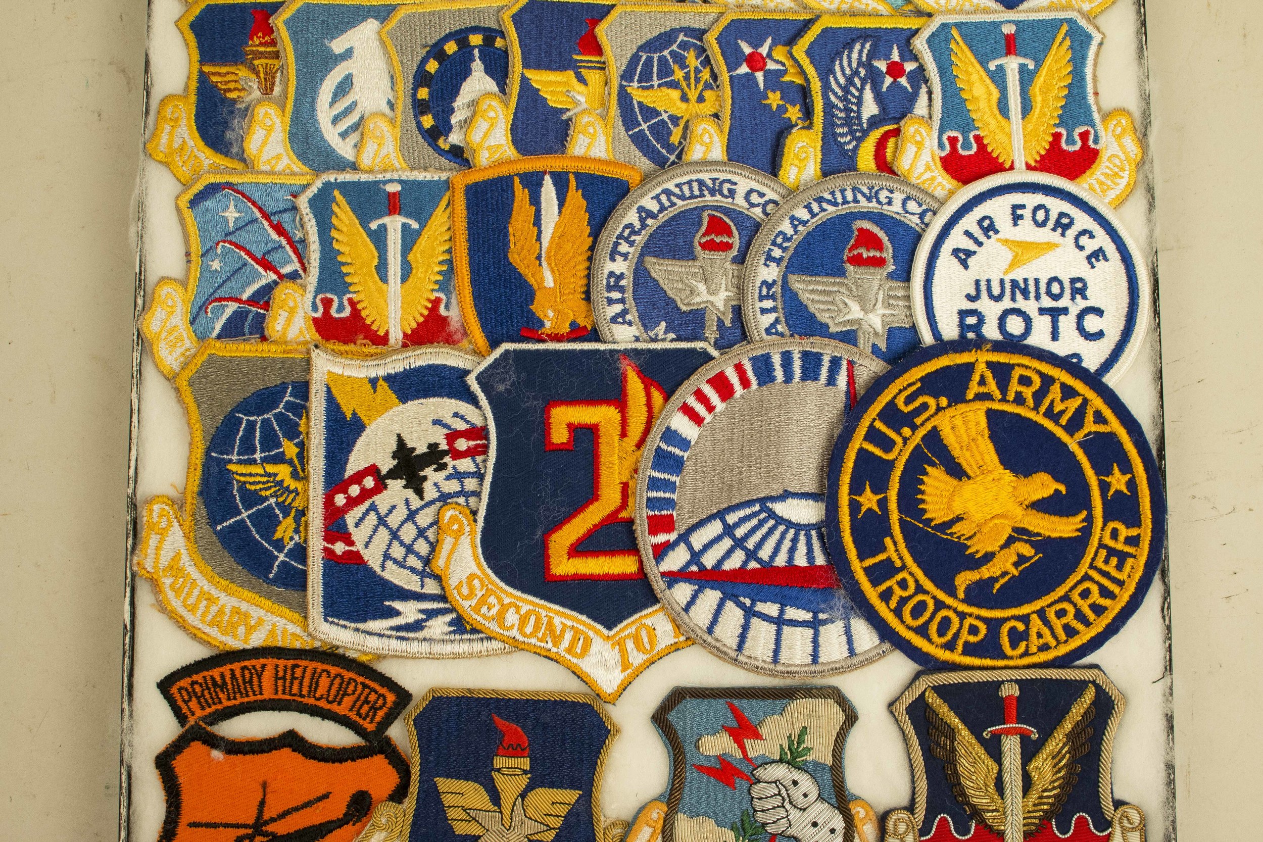 USAAC & USAF Patches, Badges, and Insignia in 5 Frames | Witherell's ...