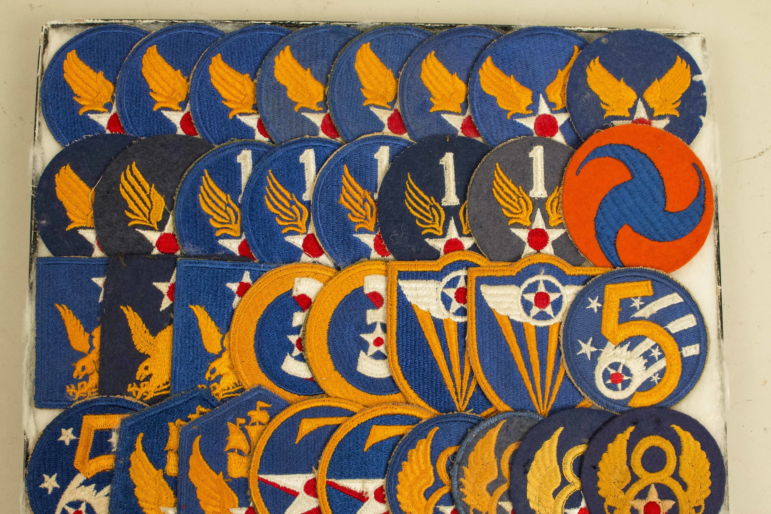 USAAC & USAF Patches, Badges, and Insignia in 5 Frames | Witherell's ...