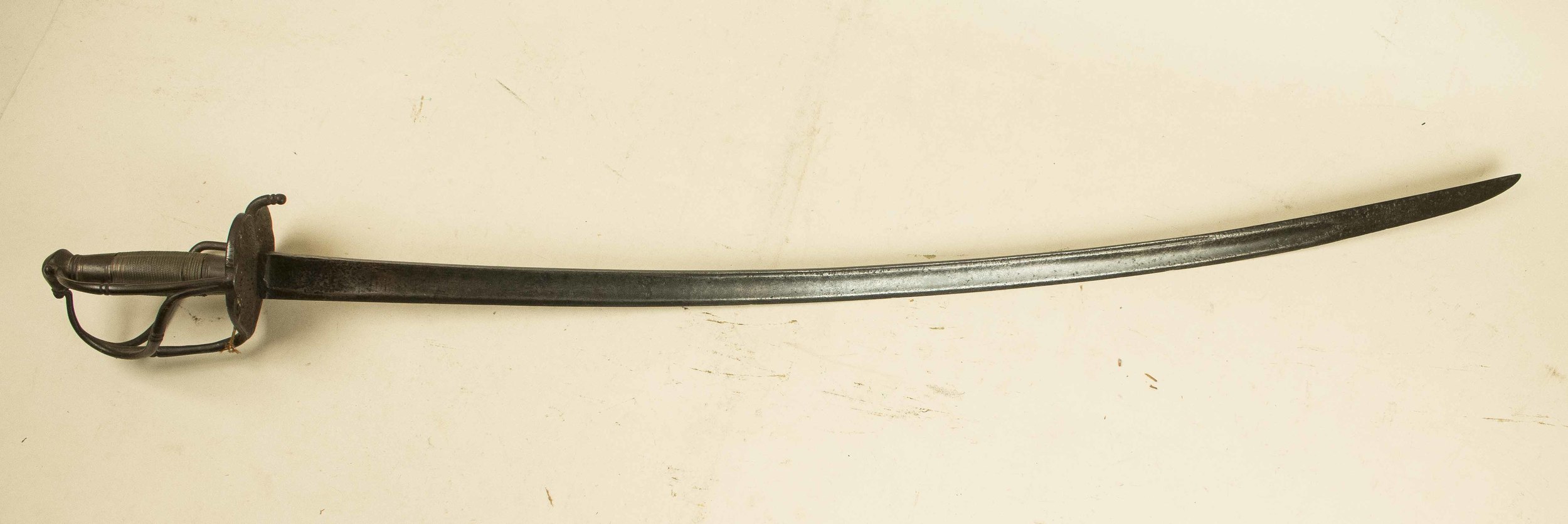 German Saber w/ "Walloon" style hilt, Massive Saber Blade w ...