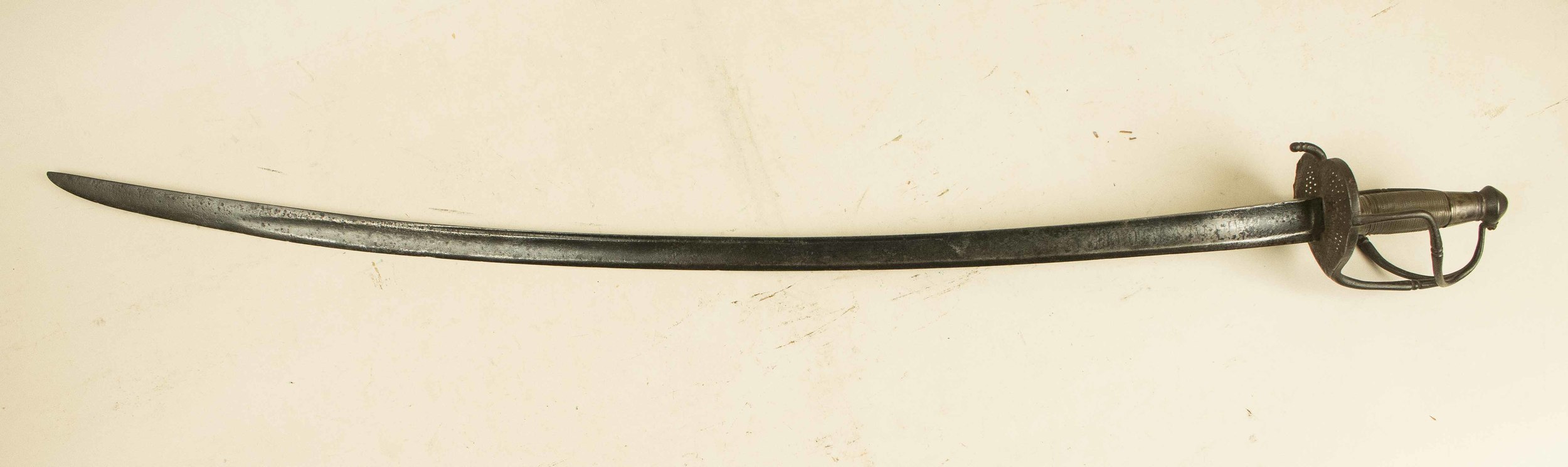 German Saber w/ "Walloon" style hilt, Massive Saber Blade w ...