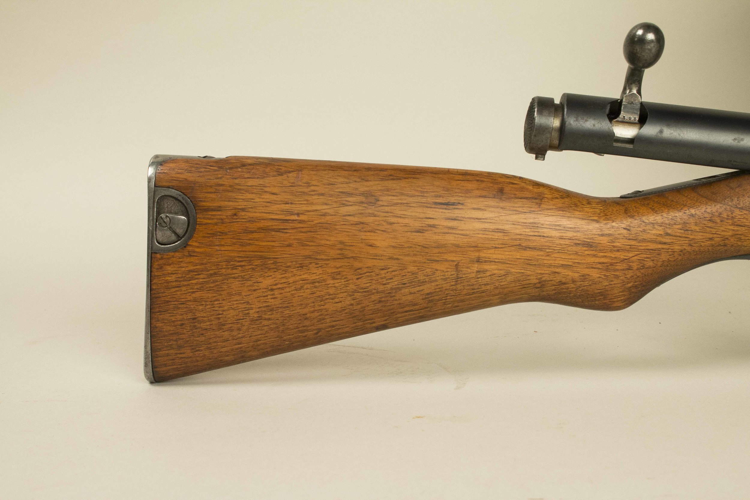 Exceptional Japanese Arisaka short rifle with folding bayonet, complete ...