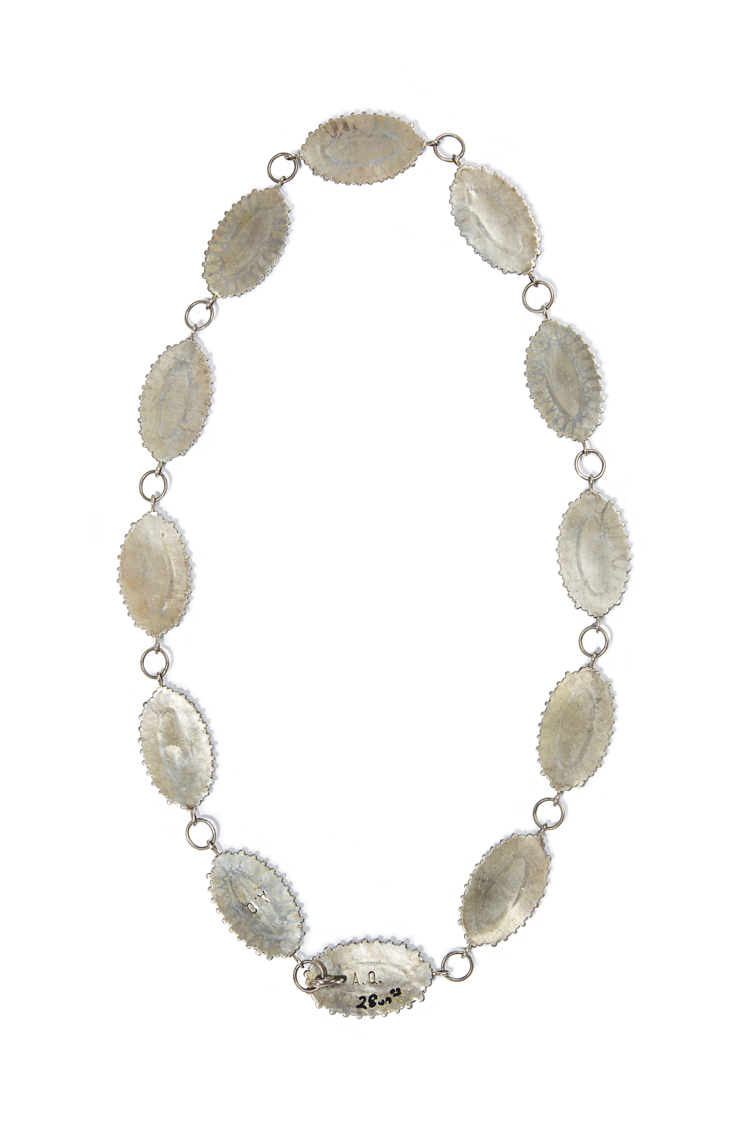 Alice Quam (Zuni) Silver Turquoise Belt and Ring | Witherell's Auction ...