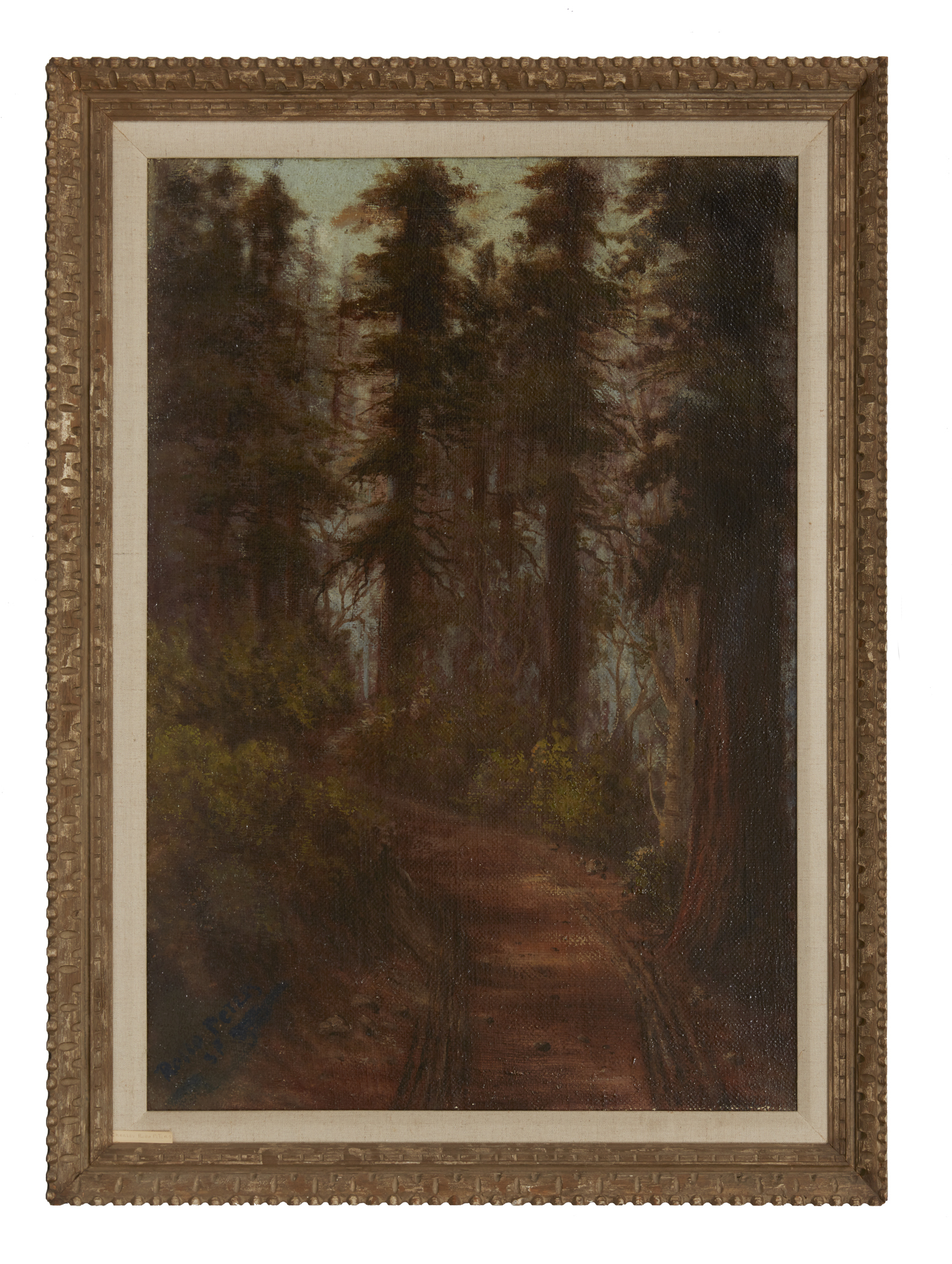 Charles Rollo Peters (1862-1928) Painting, "Wooded Path" | Witherell's ...