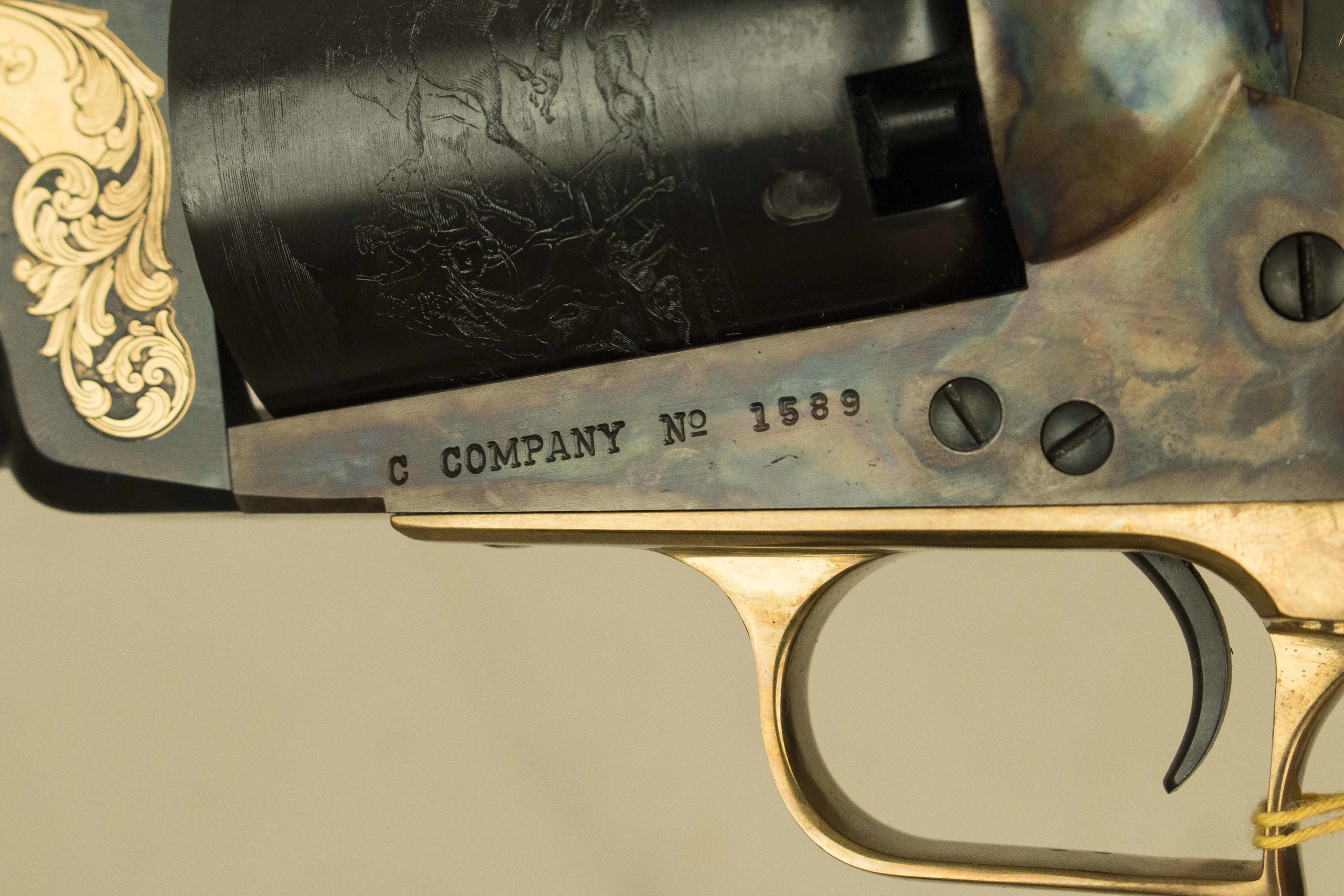 Colt Heritage Collection engraved Walker Colt Revolver, with limited ...