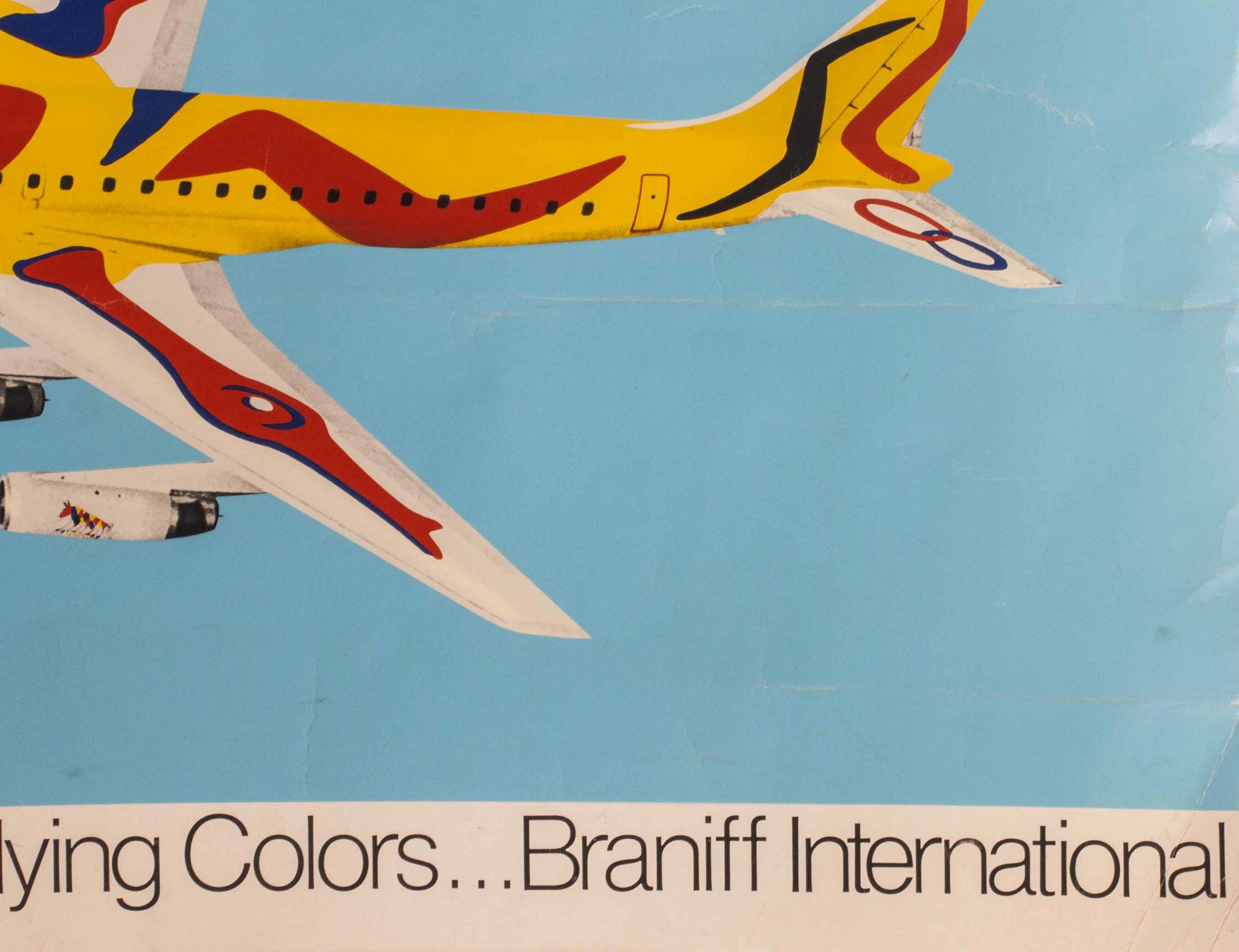 Large Calder Design Poster for Braniff | Witherell's Auction House