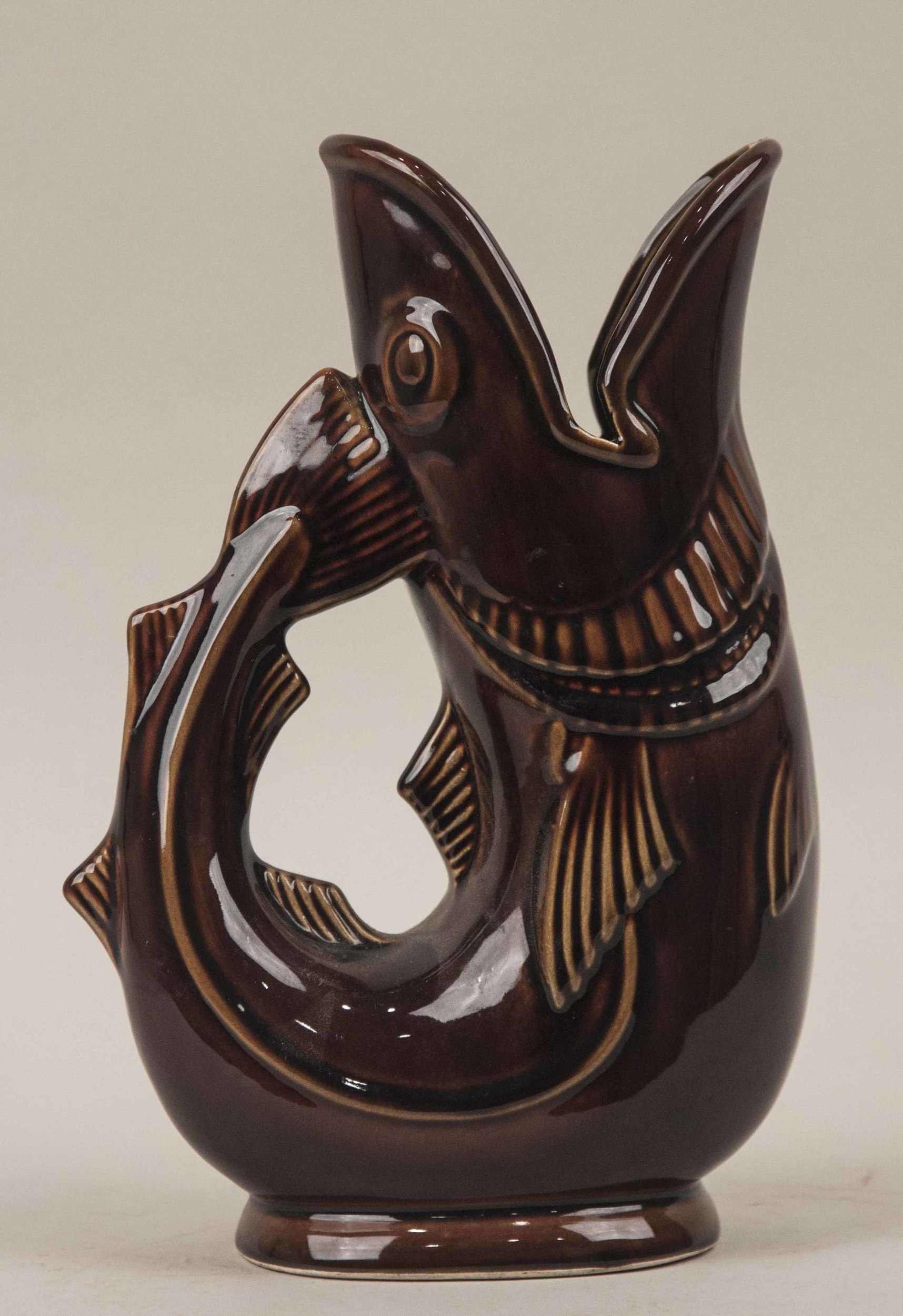 Gurgling Cod Ceramic Pitcher | Witherell's Auction House