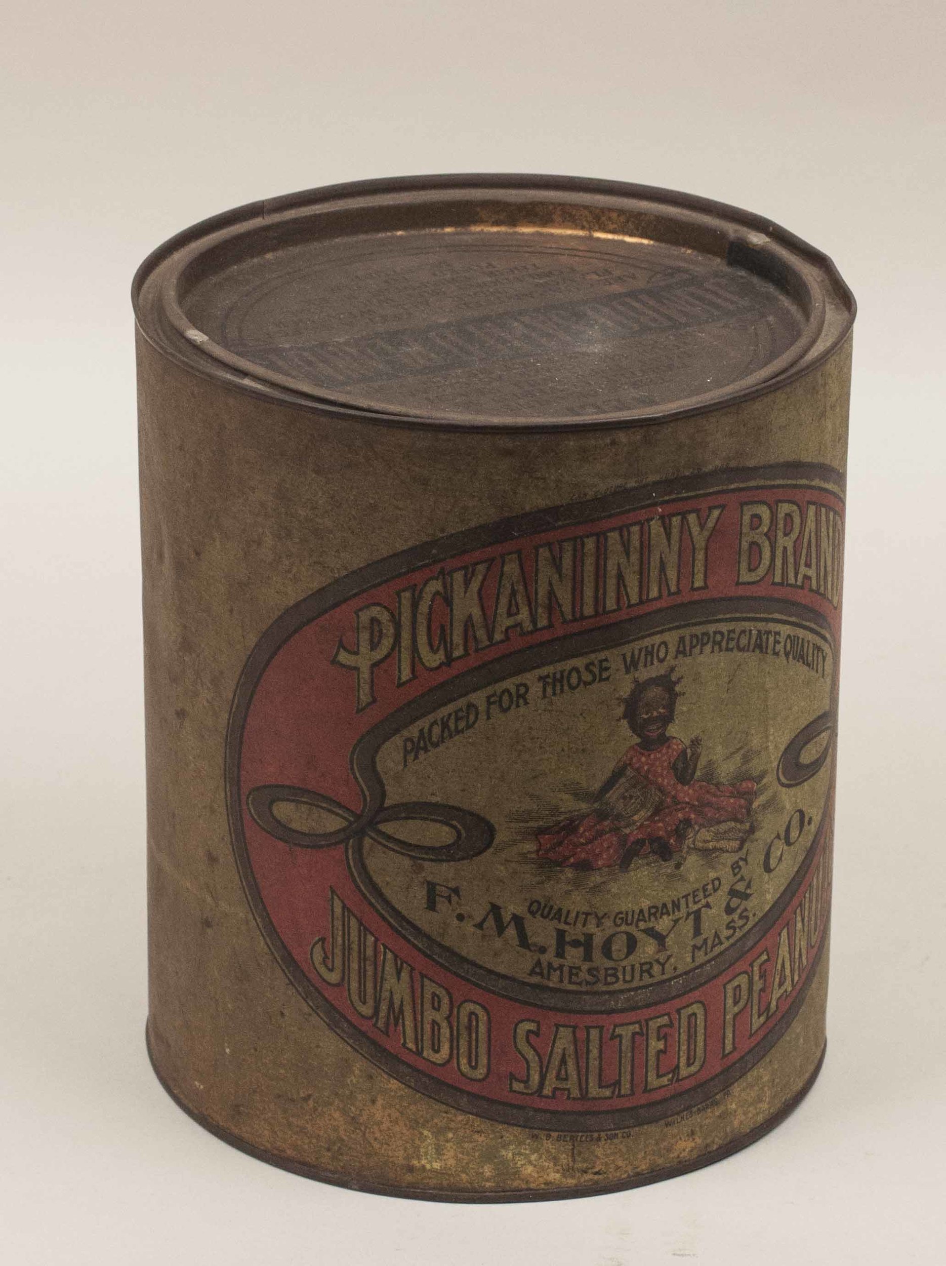 Pickaninny Brand Peanuts Tin | Witherell's Auction House