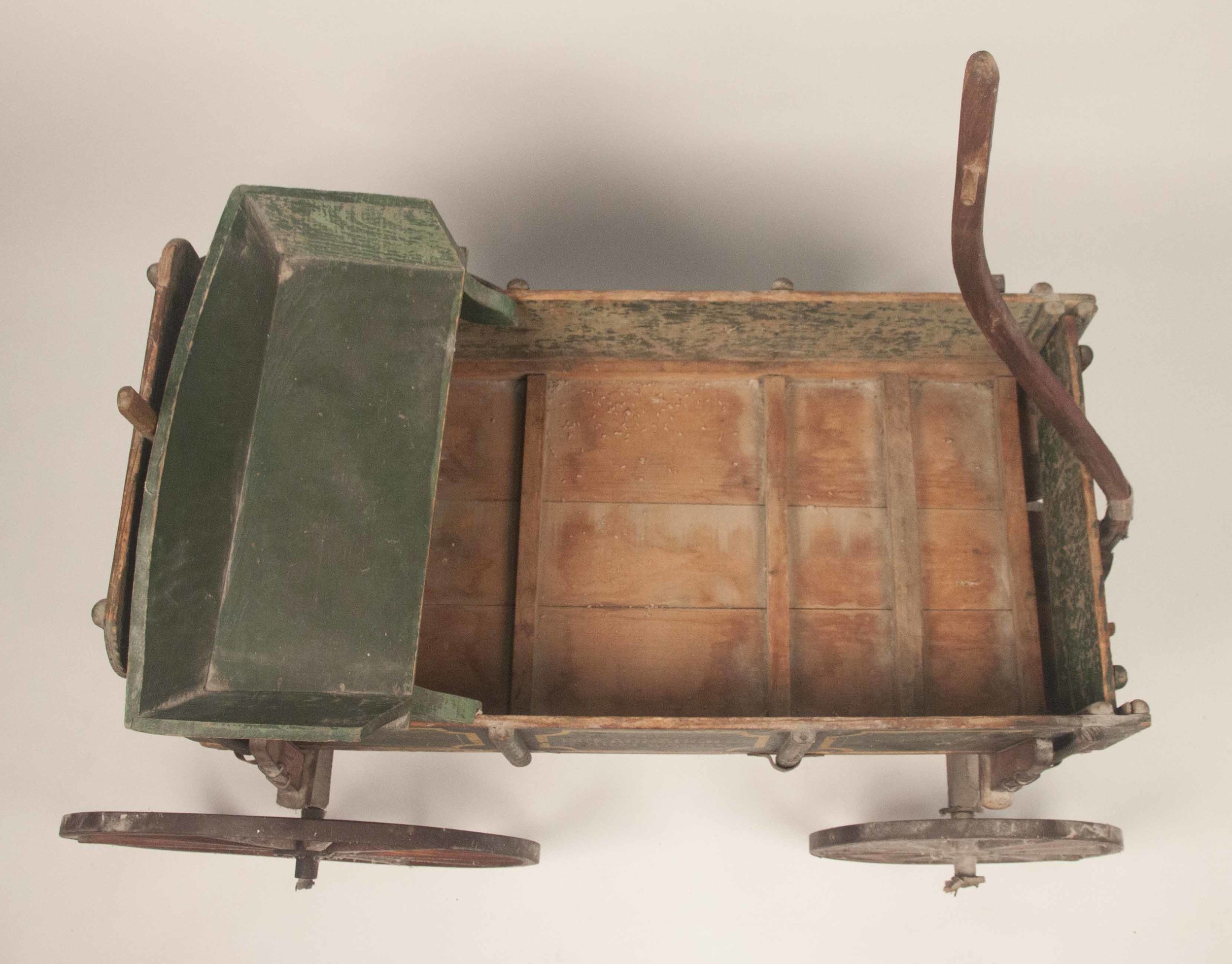 Painted Wood Wagon | Witherell's Auction House