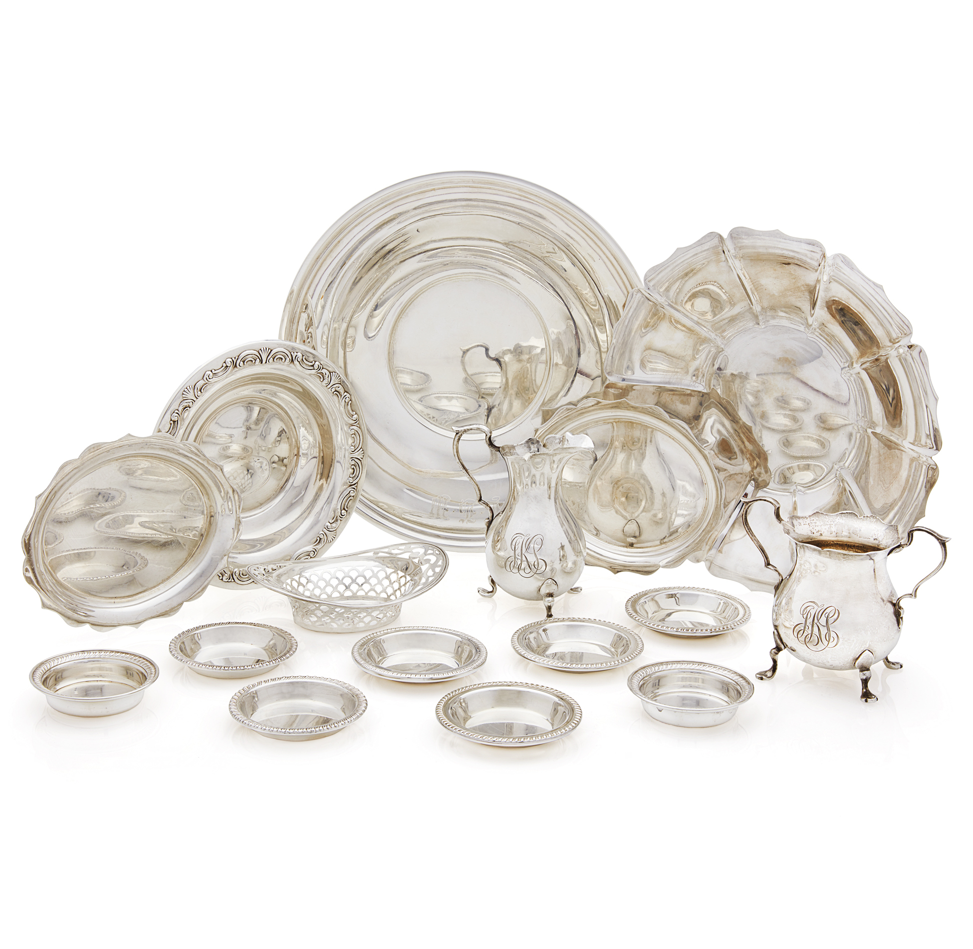 Assorted Sterling Silver Hollowware, 47 ozt | Witherell's Auction House