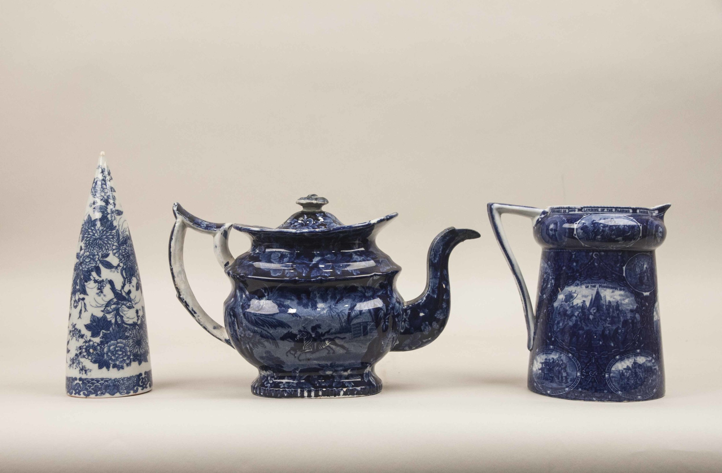 Assorted Blue and White Ceramic Items | Witherell's Auction House