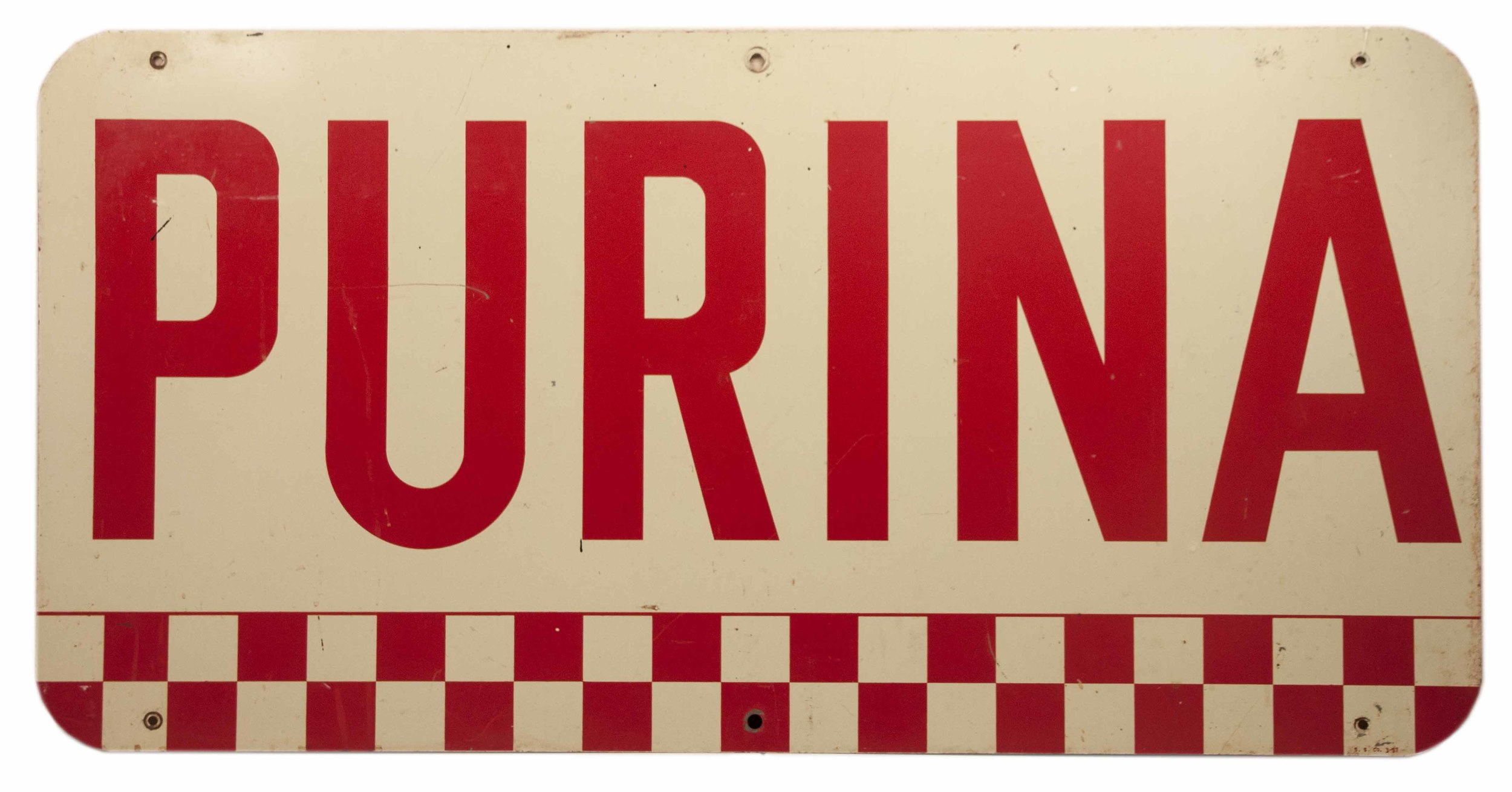 Purina Sign | Witherell's Auction House