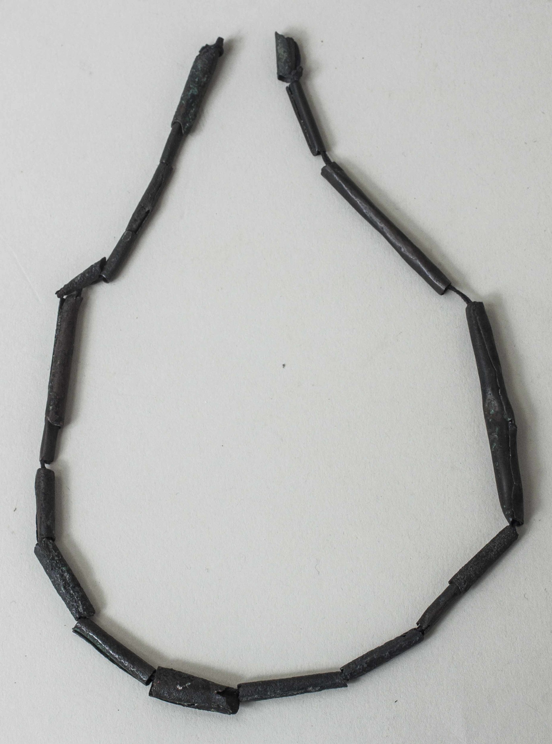 Native American Copper Bead Necklace | Witherell's Auction House