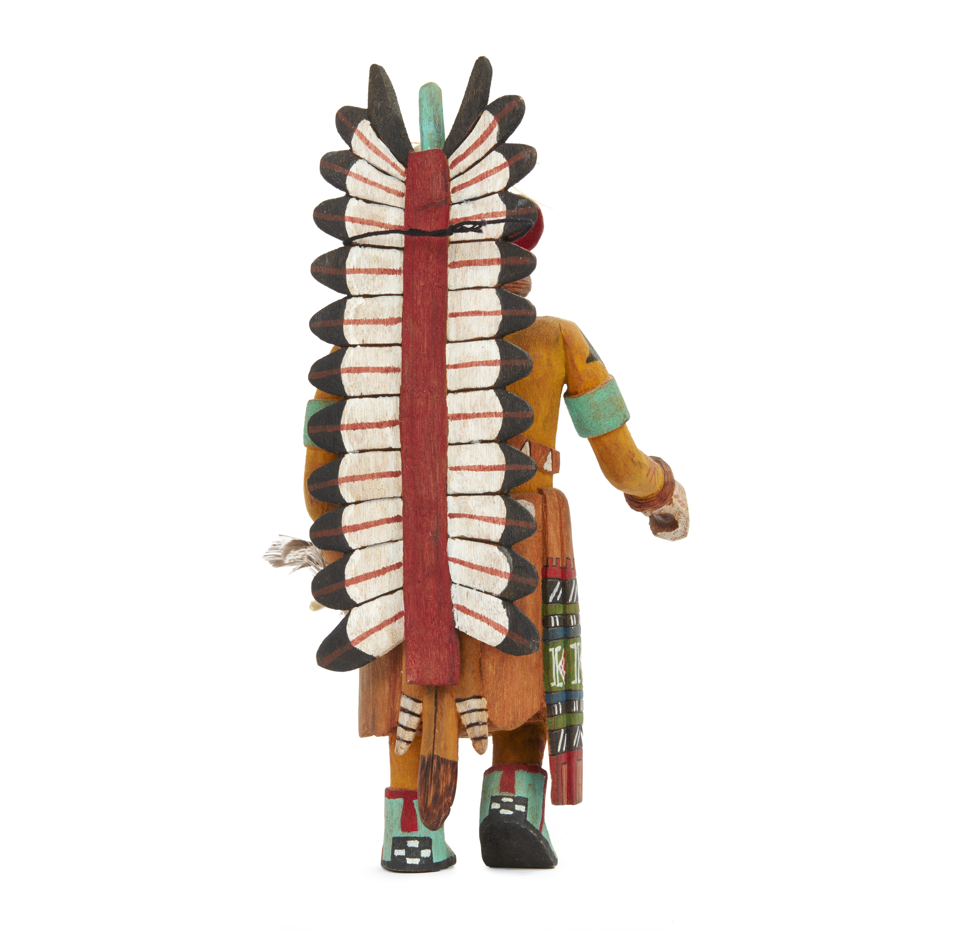 Hopi Yellow A'hote Kachina "A'hote" | Witherell's Auction House