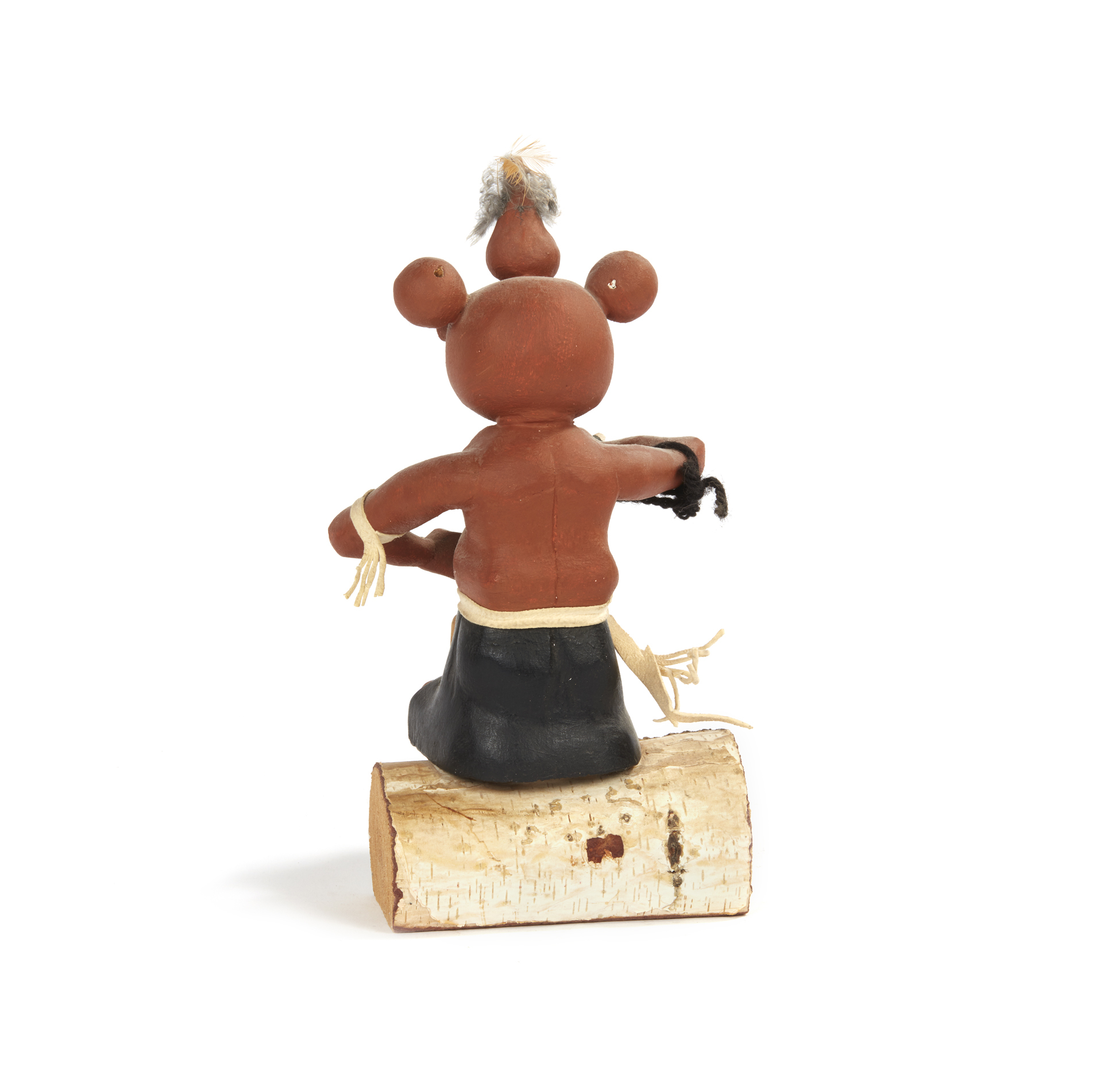 Hopi Drummer Mudhead Kachina "Pushun' Koyemsi" | Witherell's Auction House
