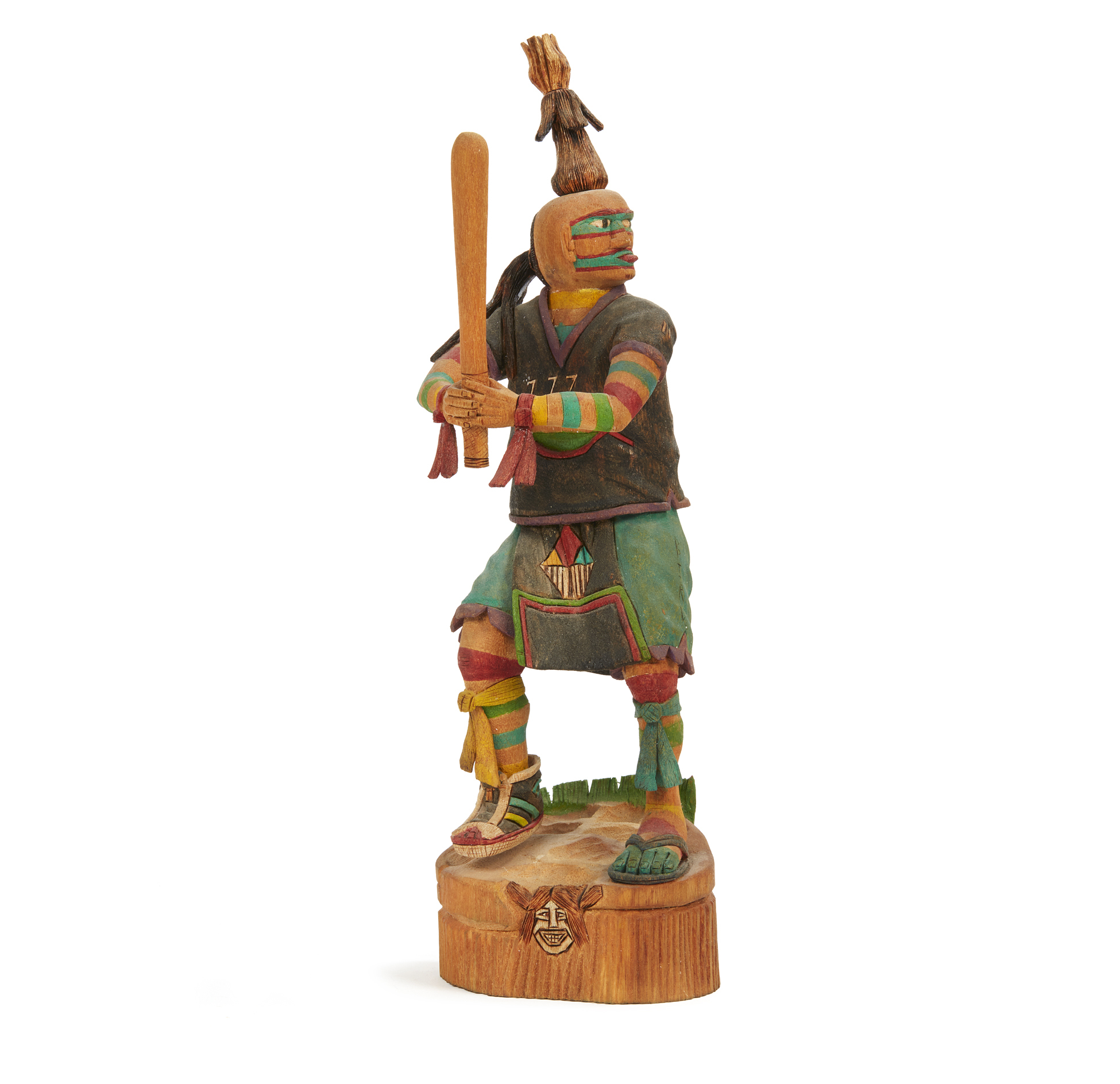 Hopi Clown Kachina "Kaisale", Nate Hownewa | Witherell's Auction House