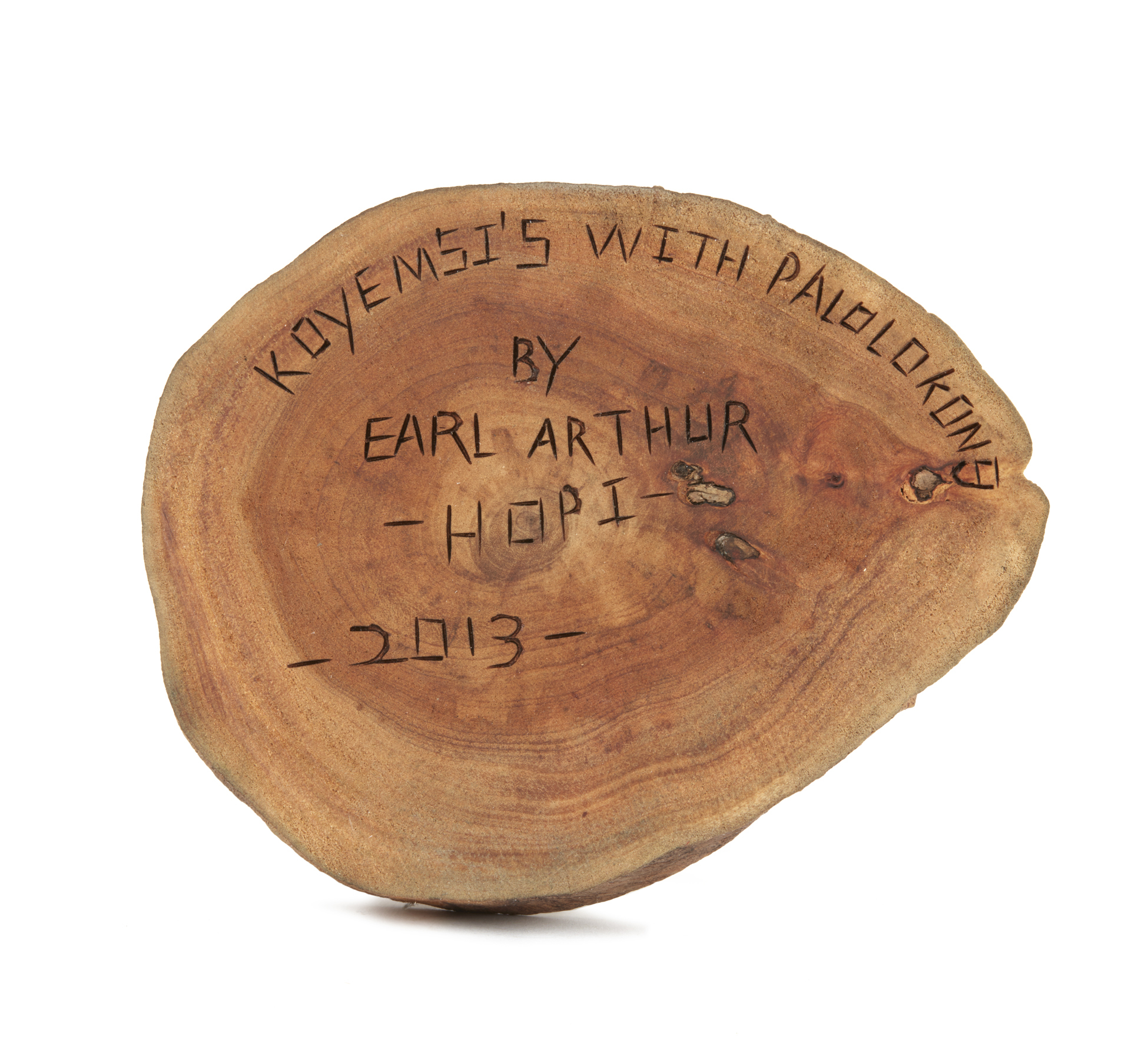 Hopi Plumed Water Serpent Kachina with Mud Heads "Palölökong, Koyemsi ...