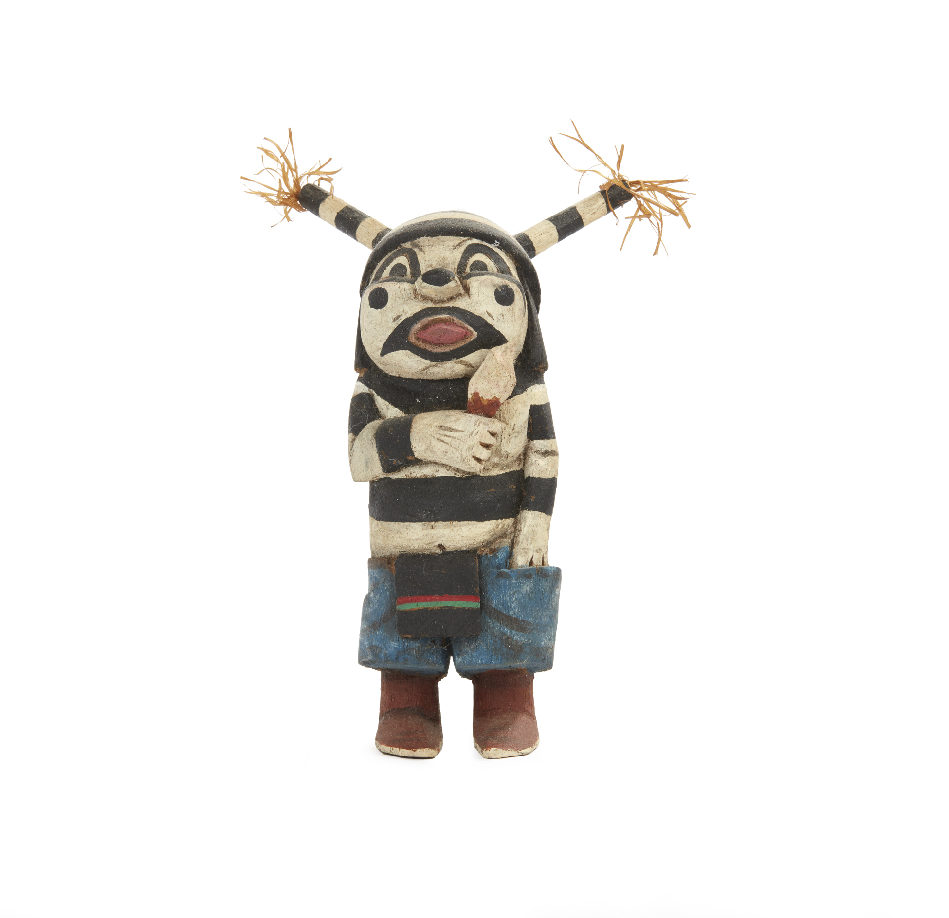 Hano Clown Kachina "Koshari" by John David | Witherell's Auction House