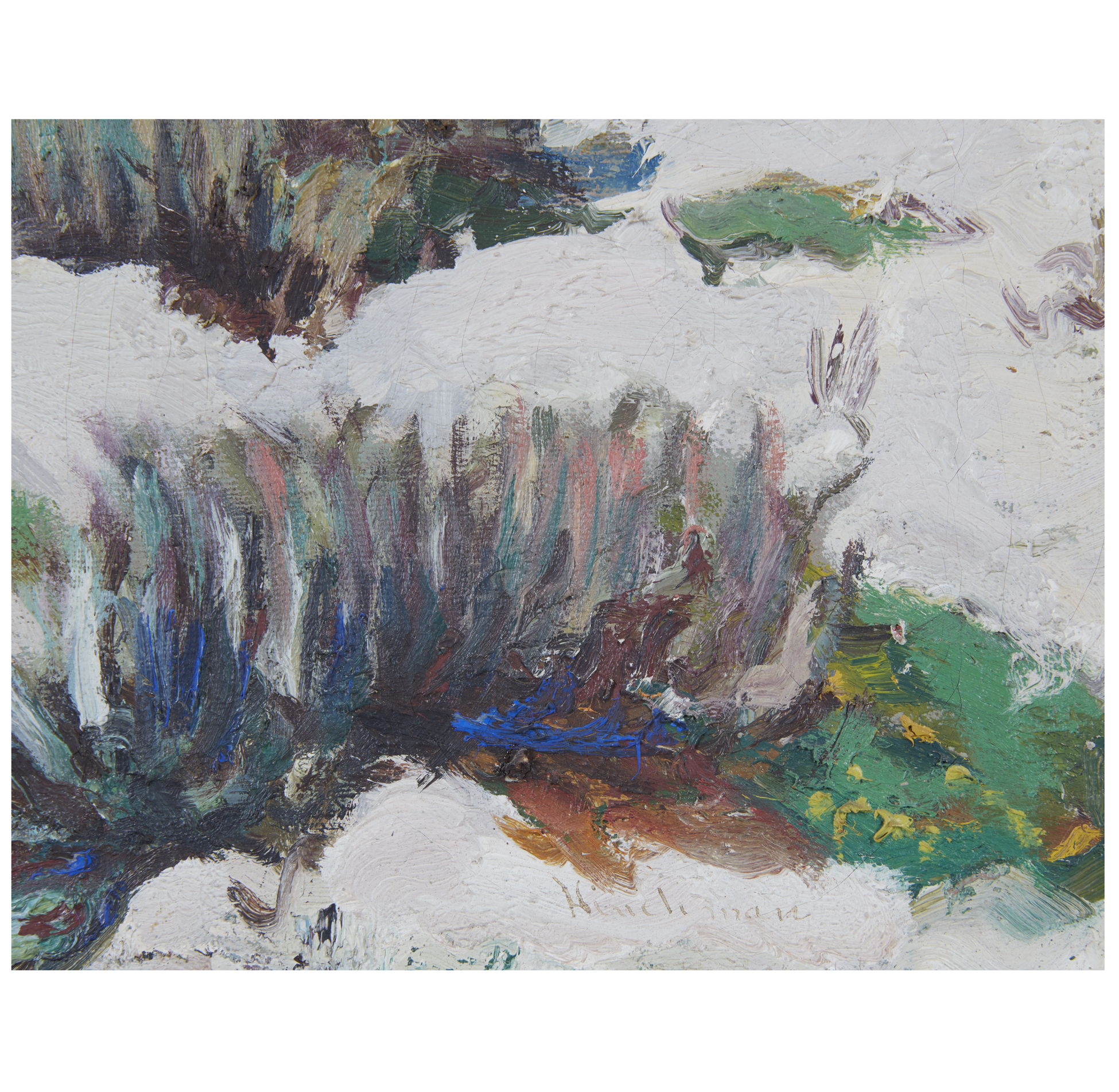 John Hinchman (1884-1948) Painting, "Gray Day, Carmel" | Witherell's ...