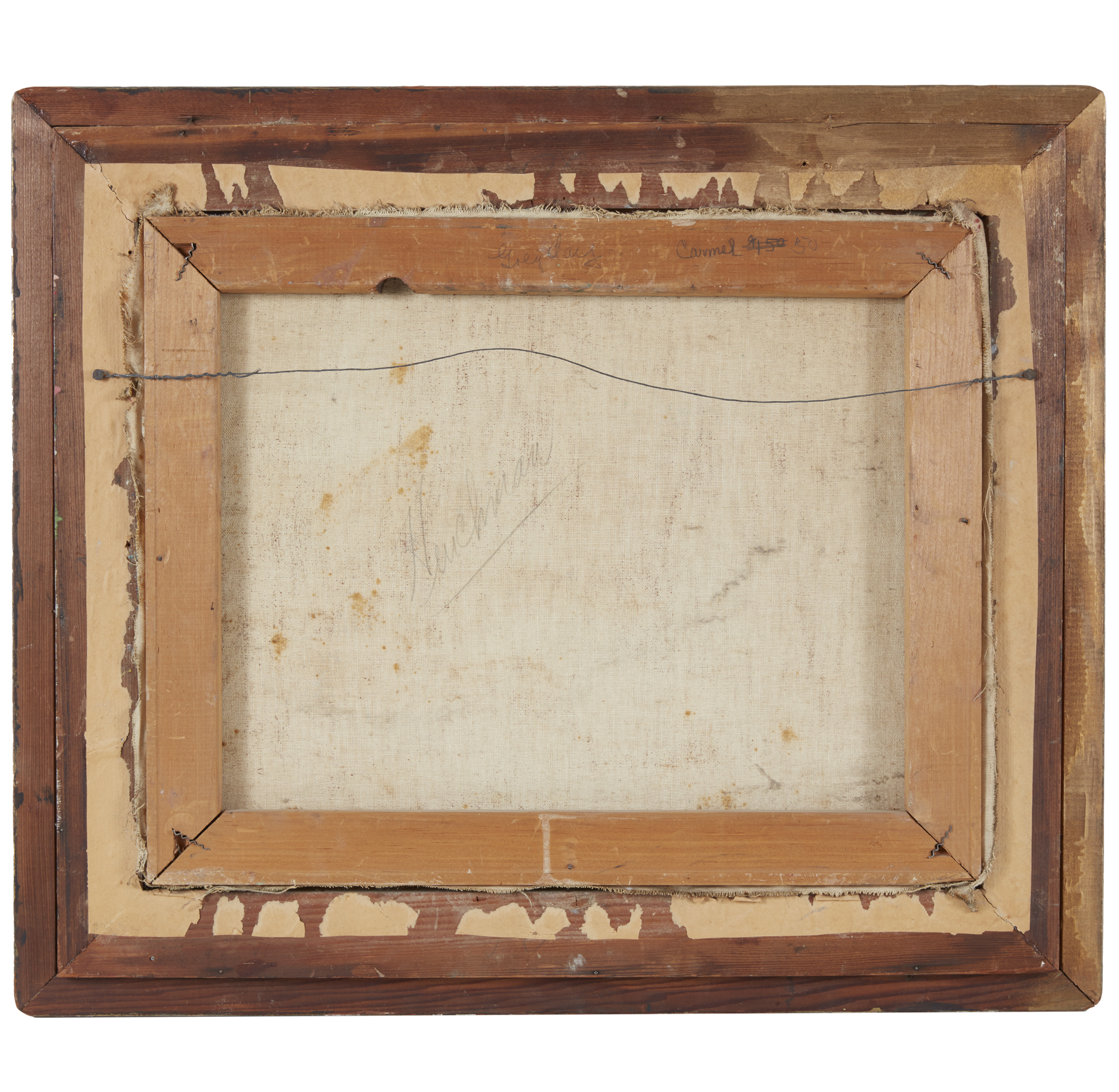 John Hinchman (1884-1948) Painting, "Gray Day, Carmel" | Witherell's ...