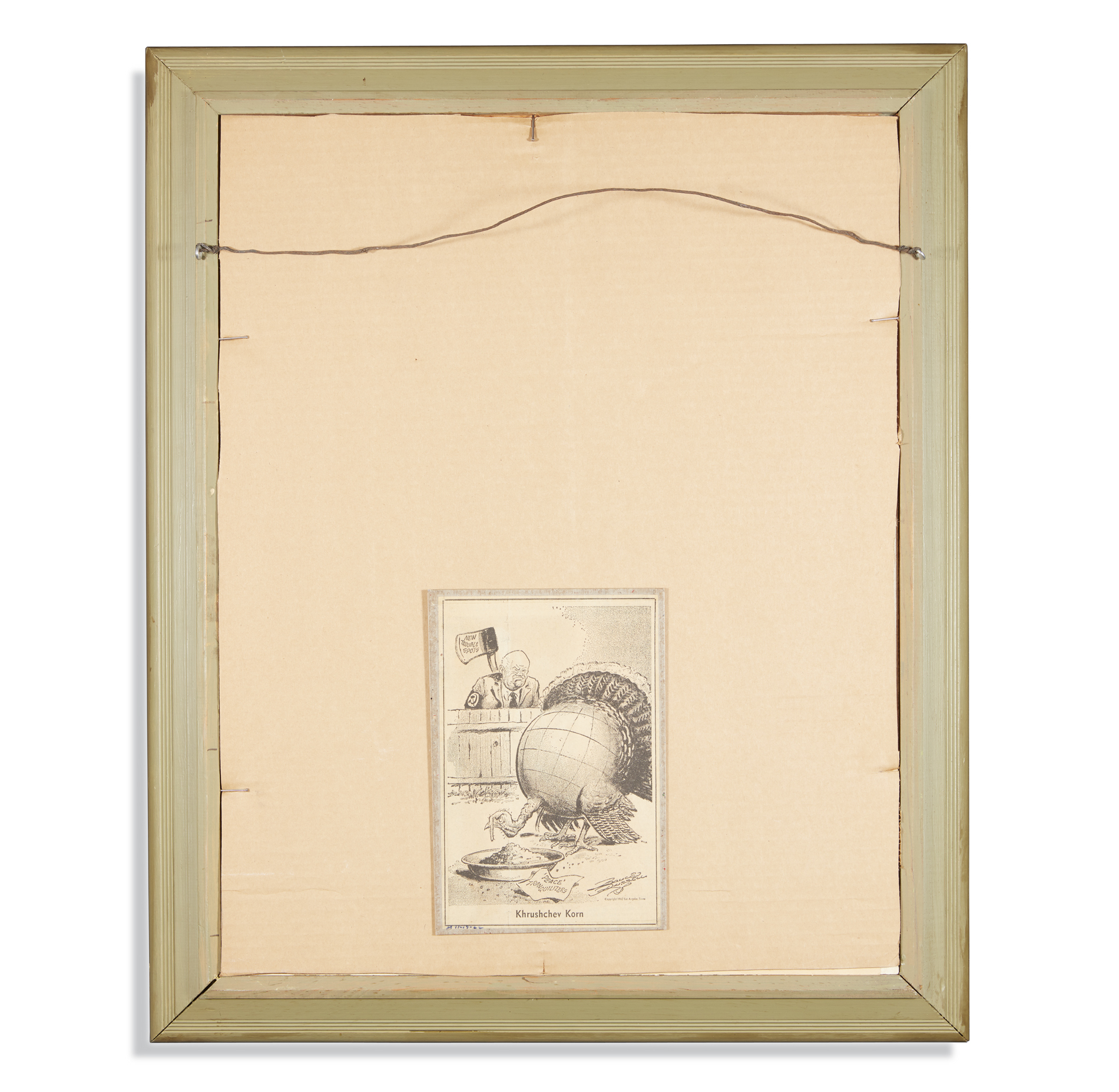 Bruce Russell (1903-1963) Original Political Cartoon | Witherell's ...