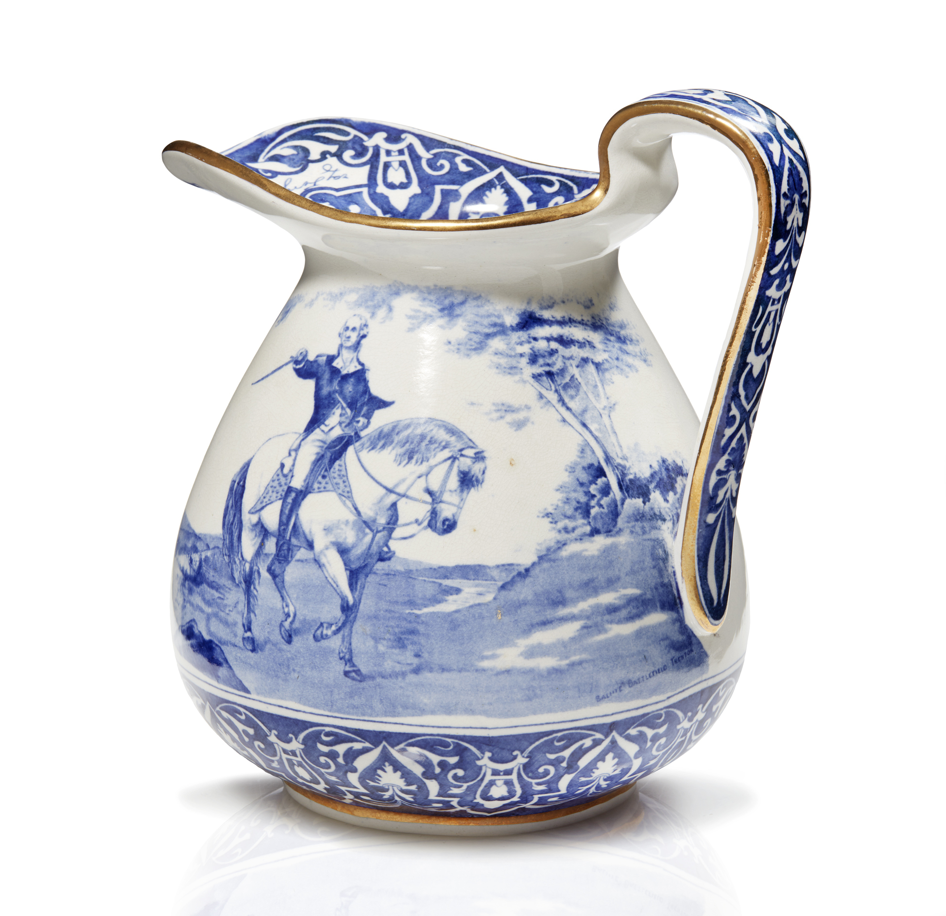 Buffalo Pottery "George Washington" Pitcher | Witherell's Auction House