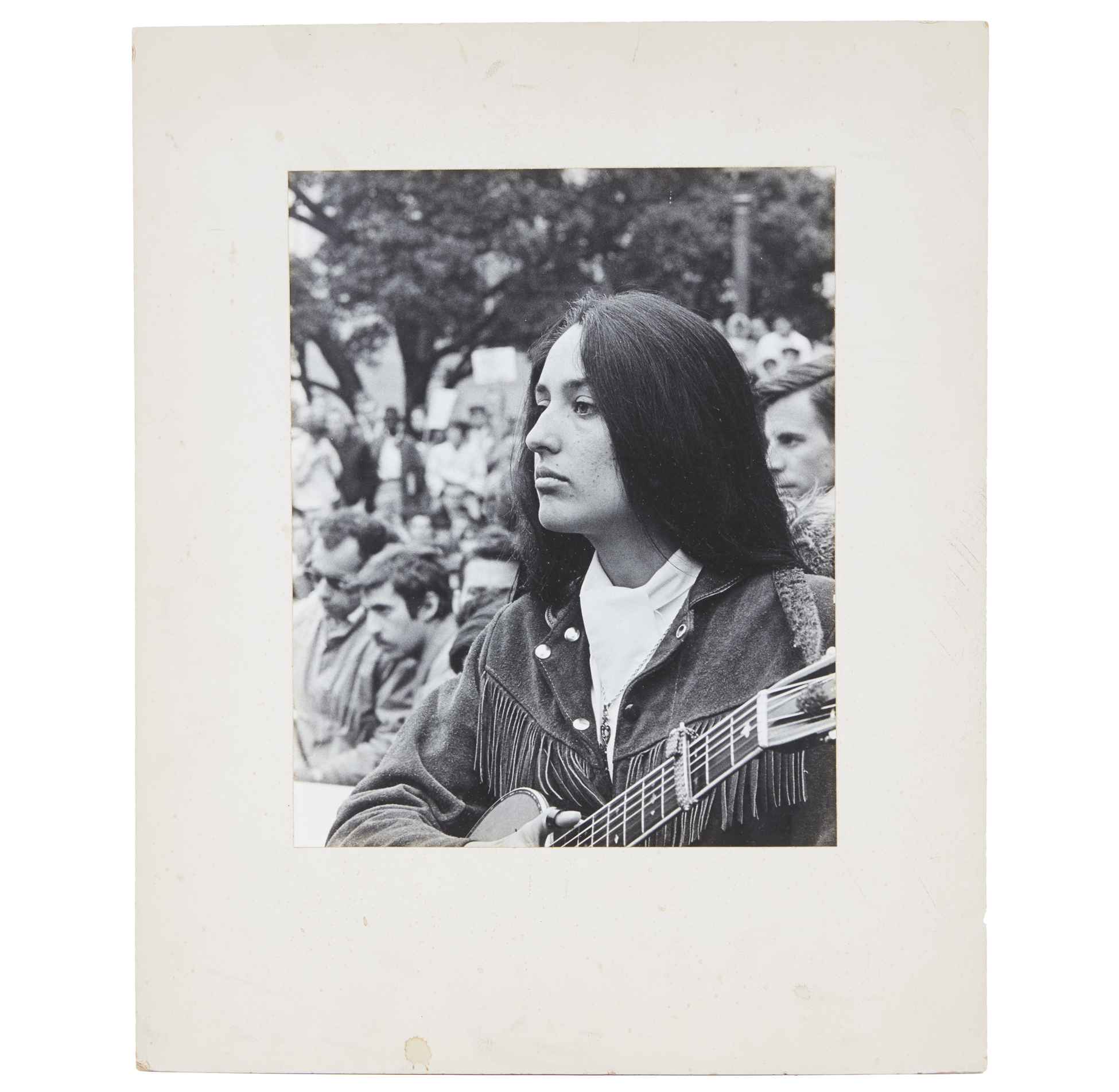 Walter Chappell (1925-2000) Photograph, "Joan Baez" | Witherell's ...