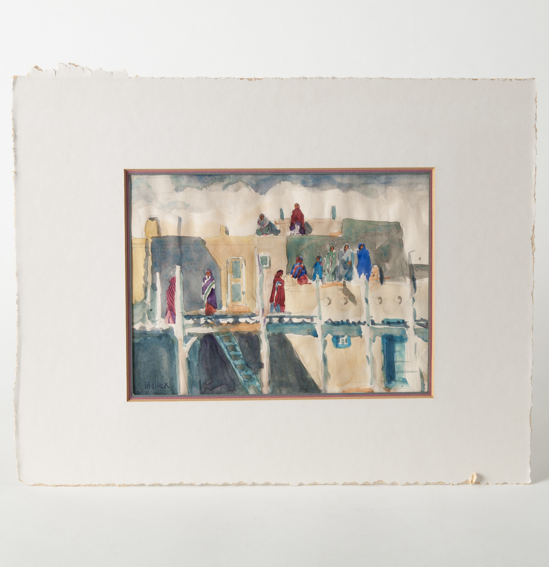 Edward D. Walker Watercolor | Witherell's Auction House