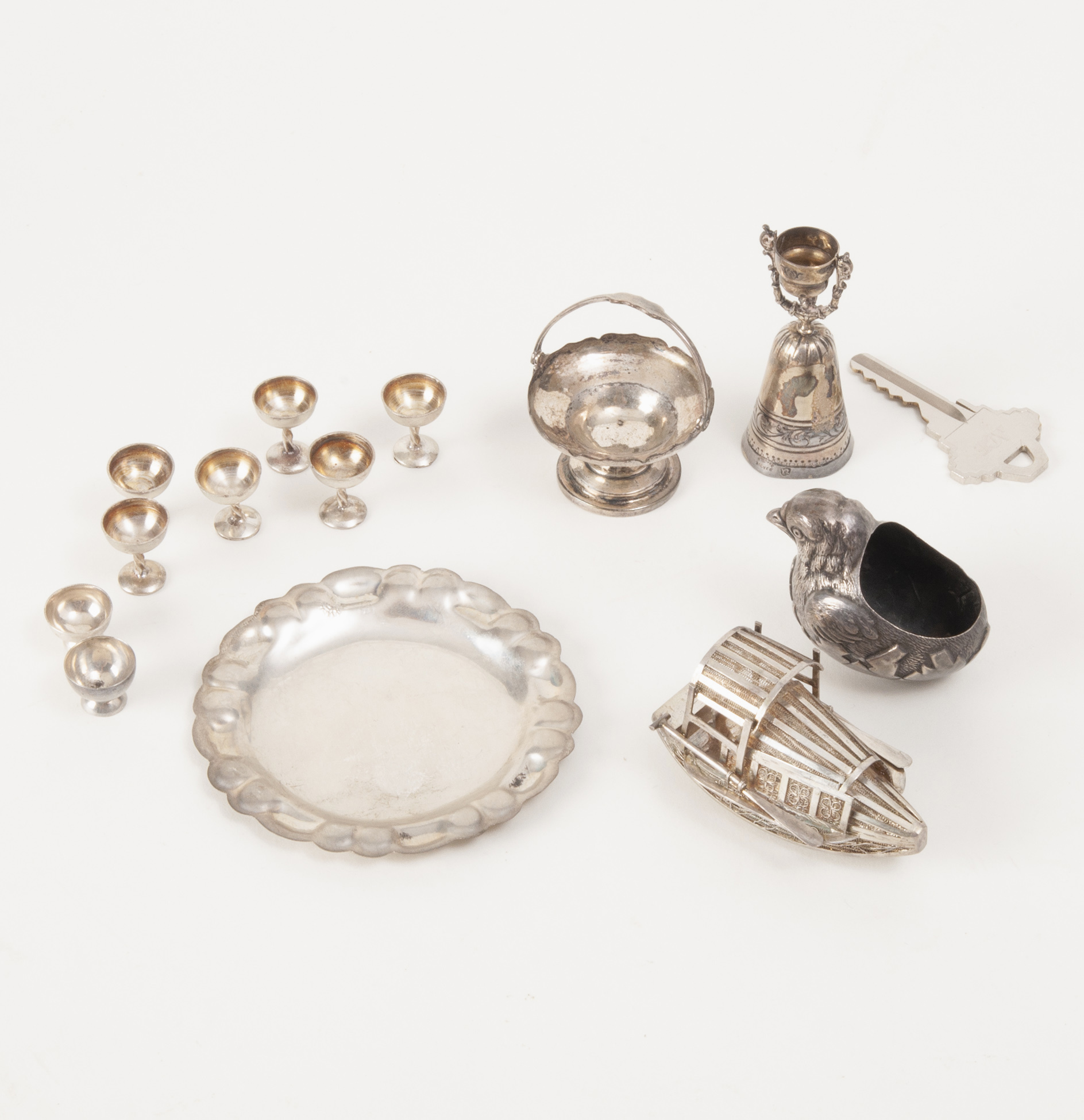 Silver and Sterling Silver Miniatures | Witherell's Auction House