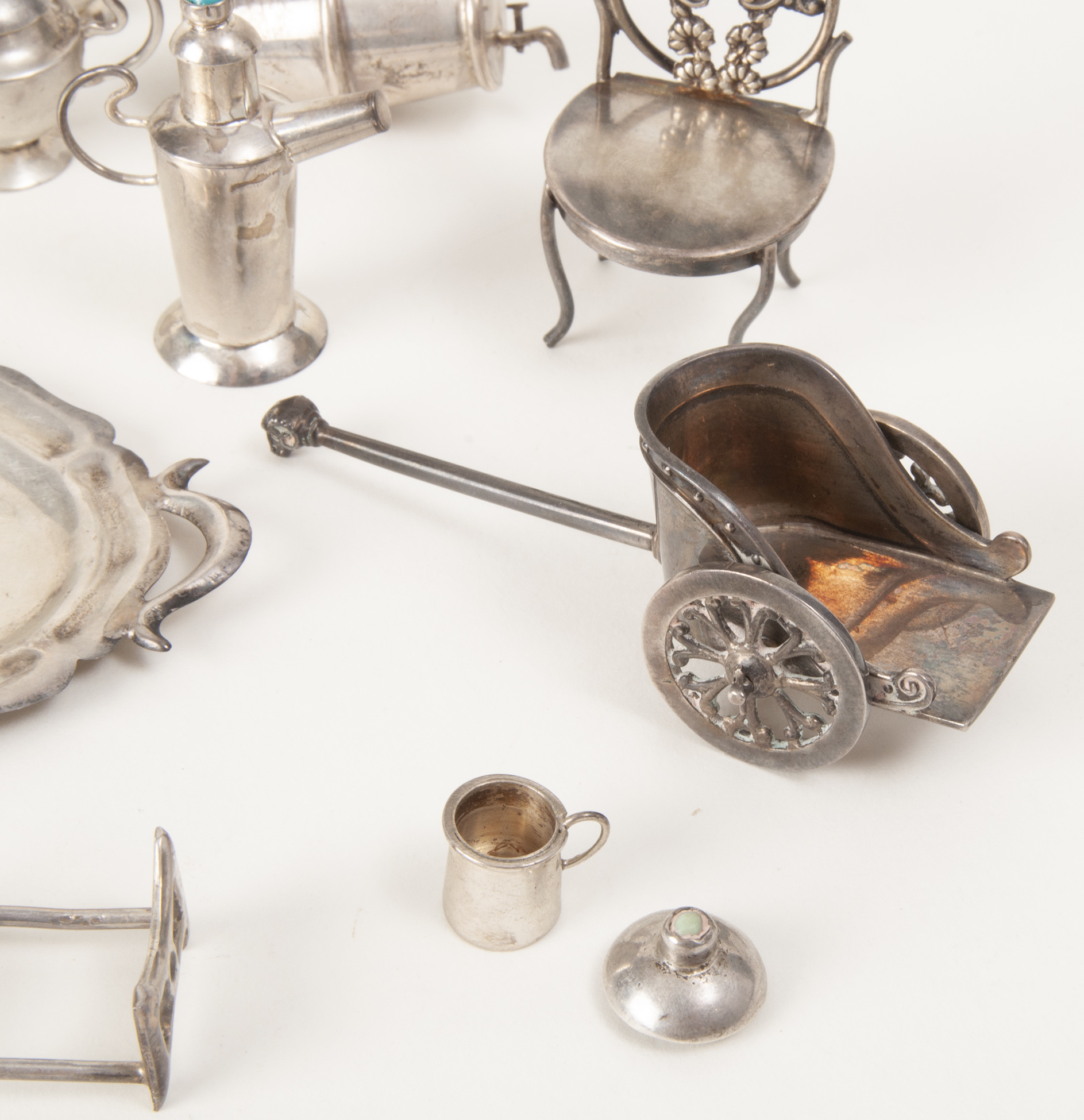 Silver and Sterling Silver Miniatures | Witherell's Auction House